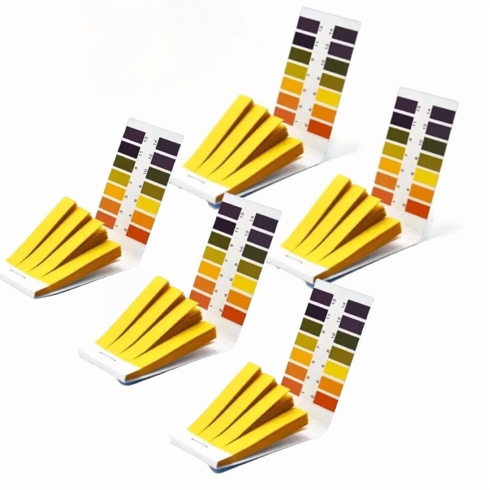 pH Test Strips, 5 Pack Full Range 1-14 Litmus Paper pH Soap Making ...
