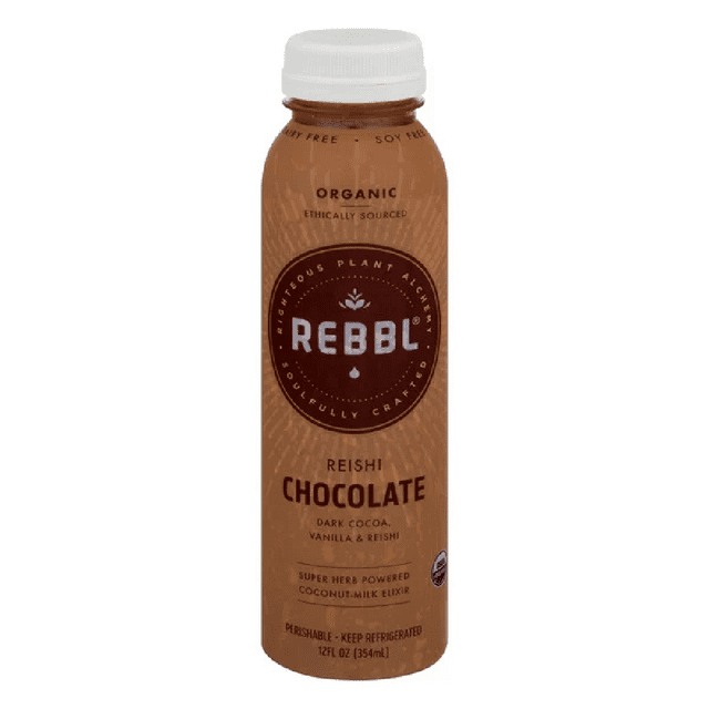 (pack of 12) Rebbl Reishi Chocolate Elixir, 12oz - Walmart.com