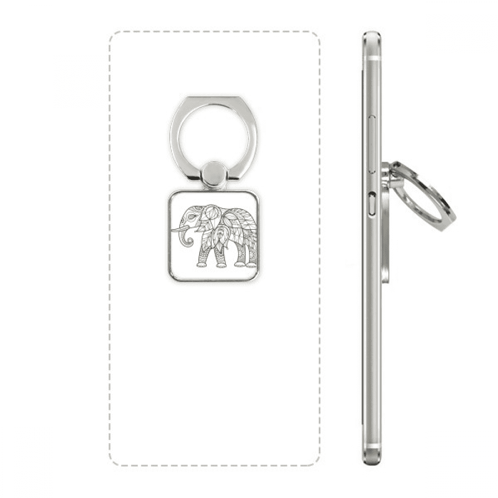 paint elephant friend tooth square cell ph stand holder bracket ...