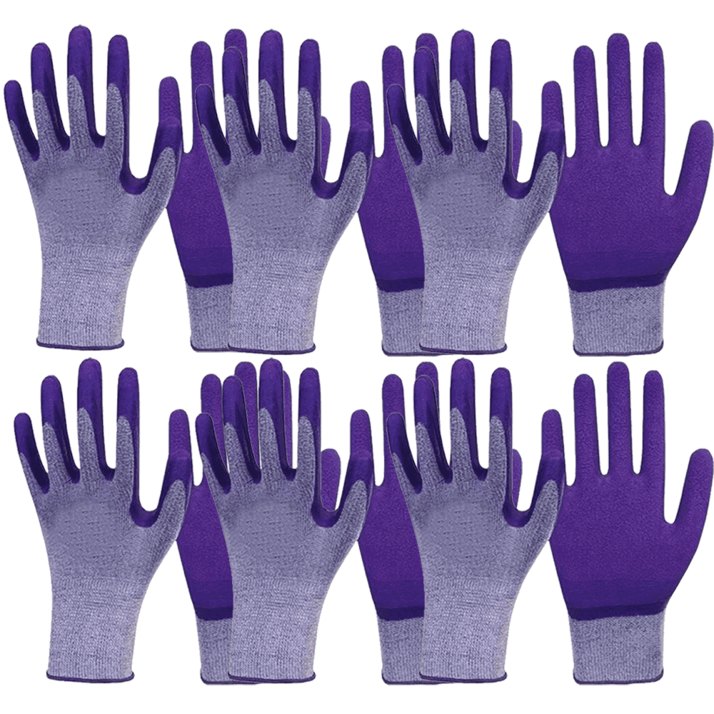pairs of universal gardening gloves, labor protection non-slip work ...