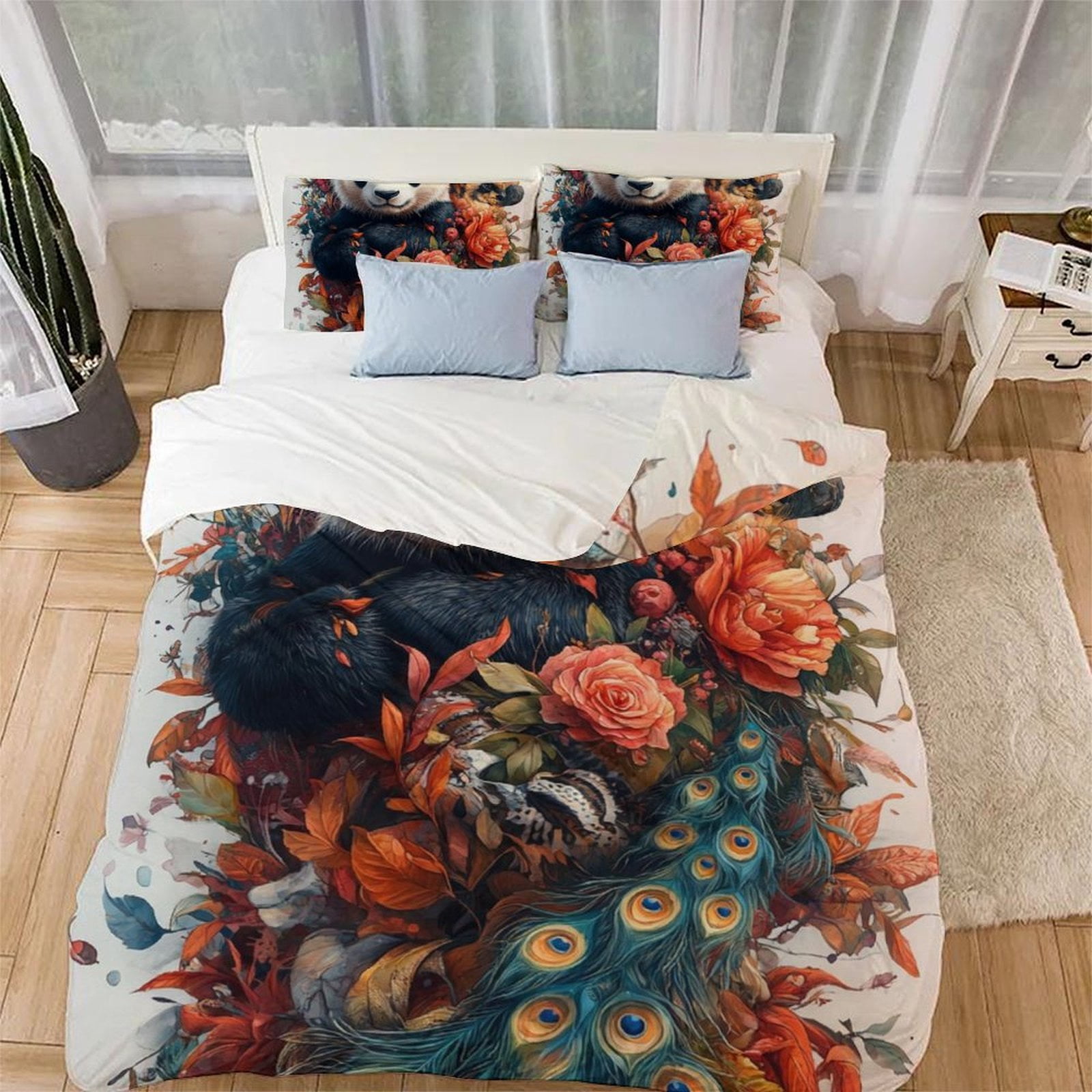 panda Bedding Set 3D Printed Comforter Covers Duvet Cover Quilt Cover ...