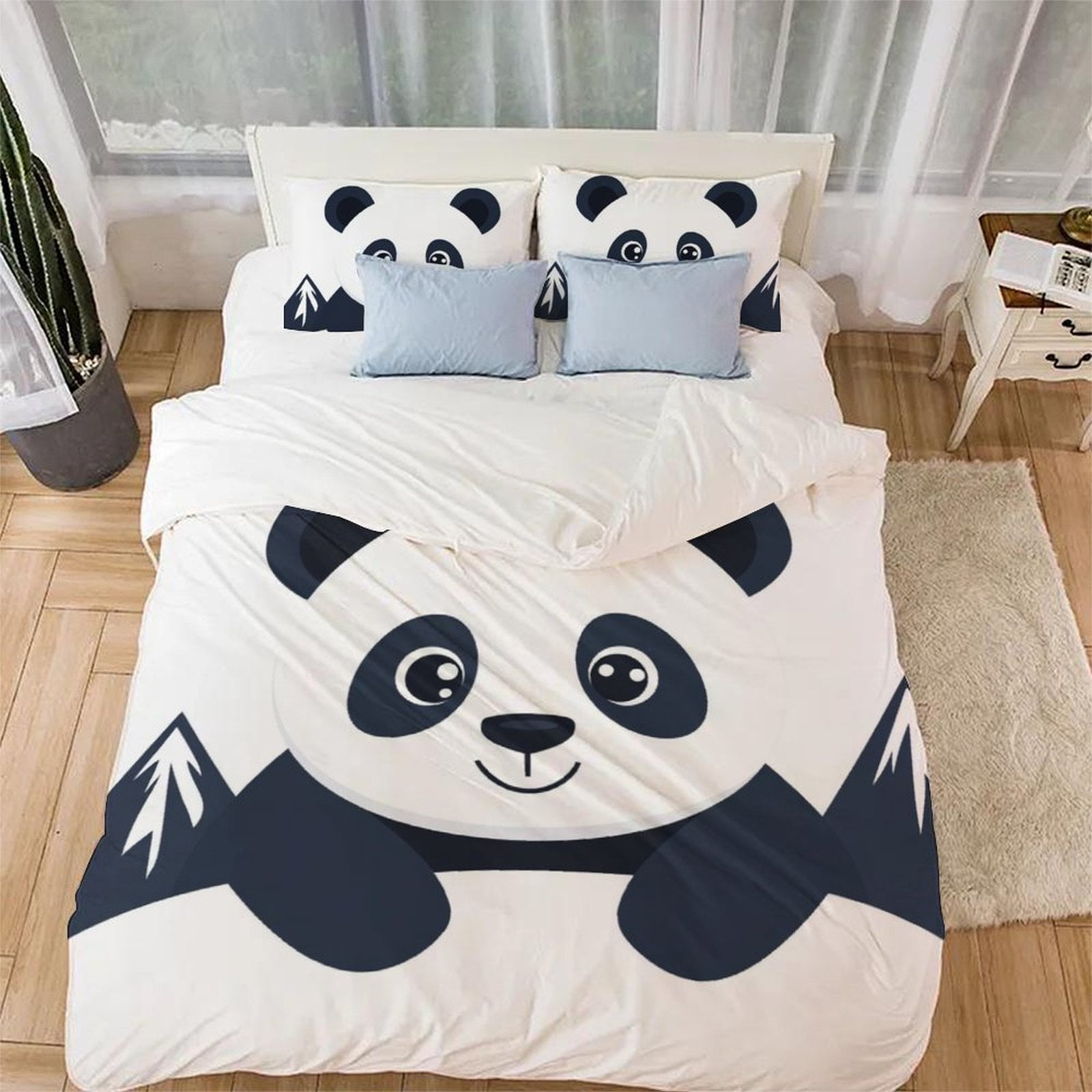 panda Bedding Set 3D Printed Comforter Covers Duvet Cover Quilt Cover ...