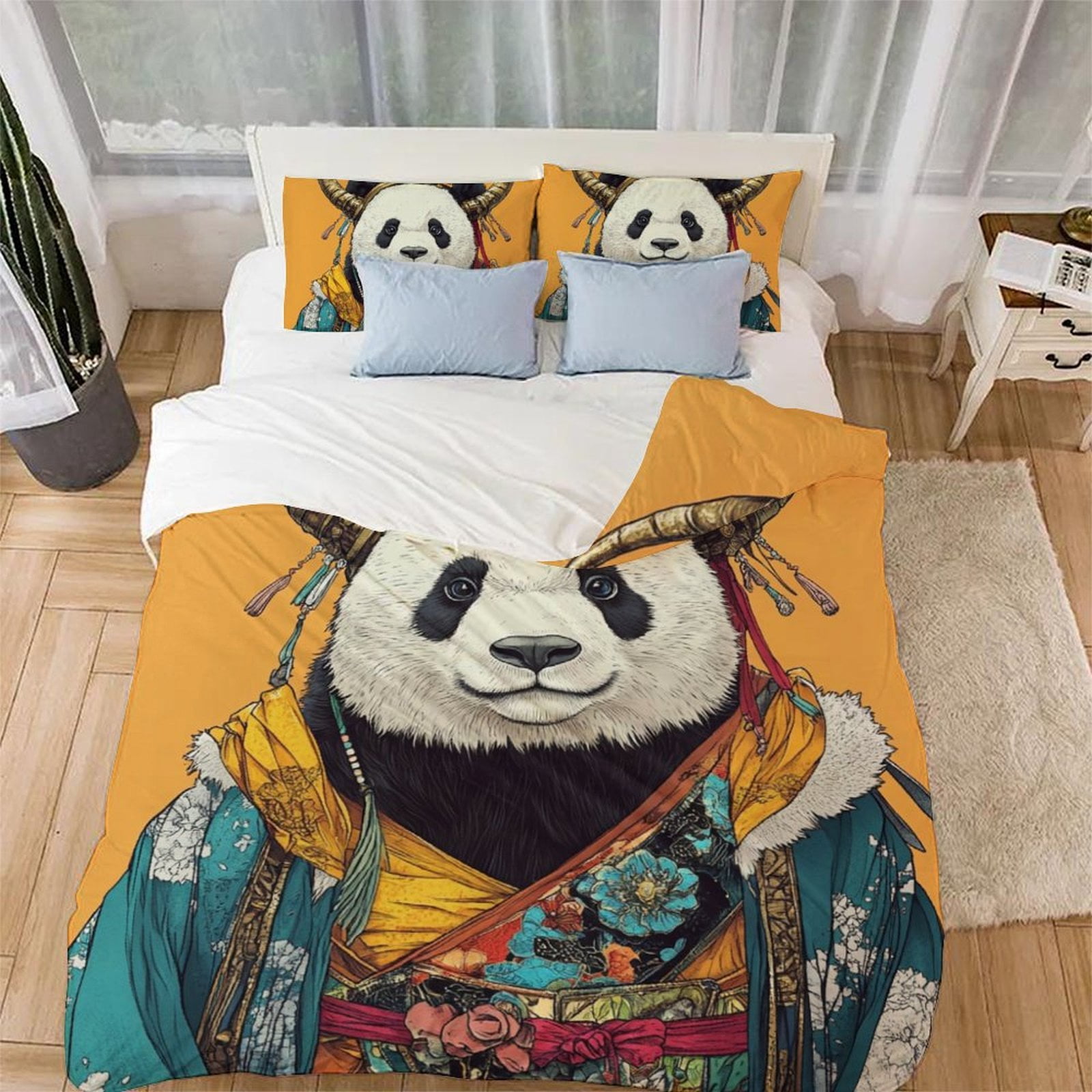 panda Bedding Set Quilt Cover 3D Printed Comforter Covers Duvet Cover 3 ...