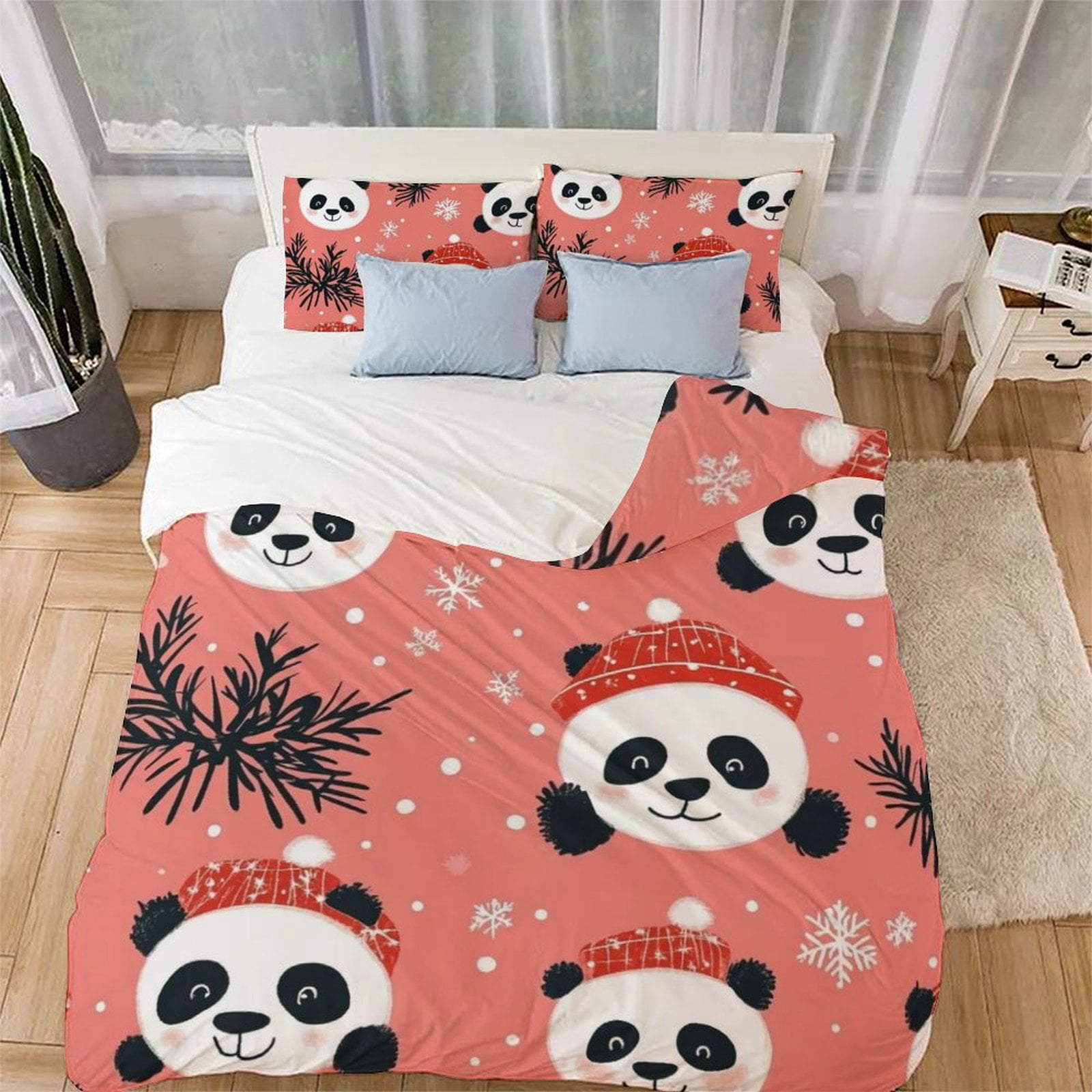 panda Comforter Covers Bedding Set 3D Printed Duvet Cover Quilt Cover ...