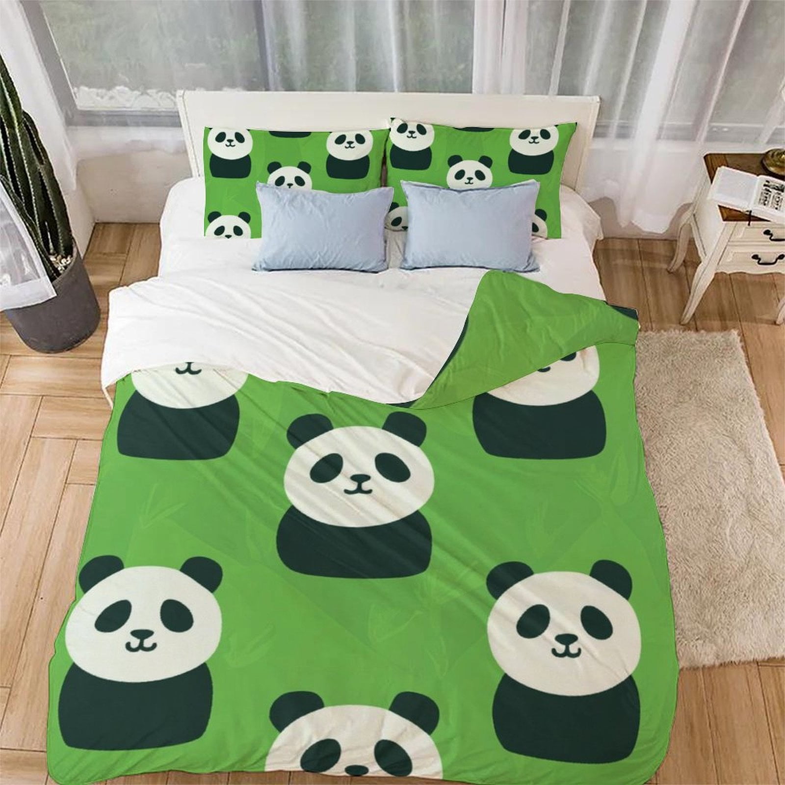 panda Comforter Covers Duvet Cover 3D Printed Bedding Set Quilt Cover ...