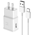 pannbo Fast Charger with Type C Cable, USB Wall Charger Block for ...