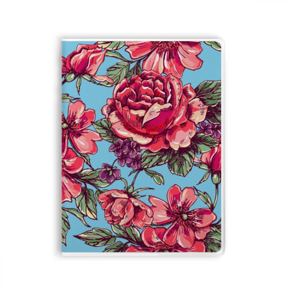pant flower life notebook gum cover diary soft cover journal - Walmart.com
