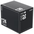 Papababe 3-in-1 Plyometric Box, 16/20/24" Multi-use Exercise Equipment ...