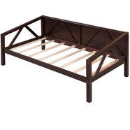 HMD Hemnes Upholstered Twin Daybed, Silver Gray - Walmart.com