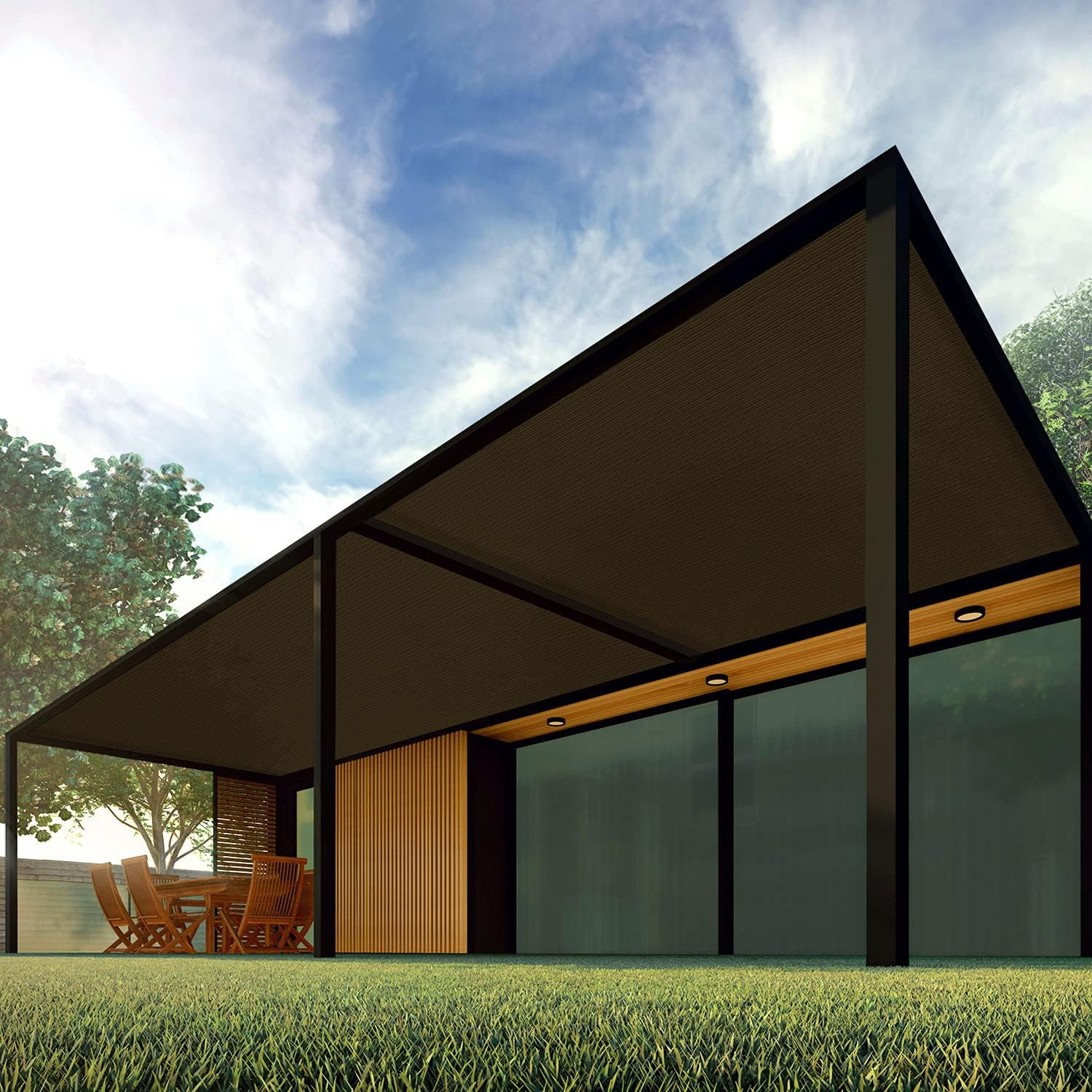 **paradise 8' x 28' shade cloth 6/8/12 ft sun shade fabric roll uv ...