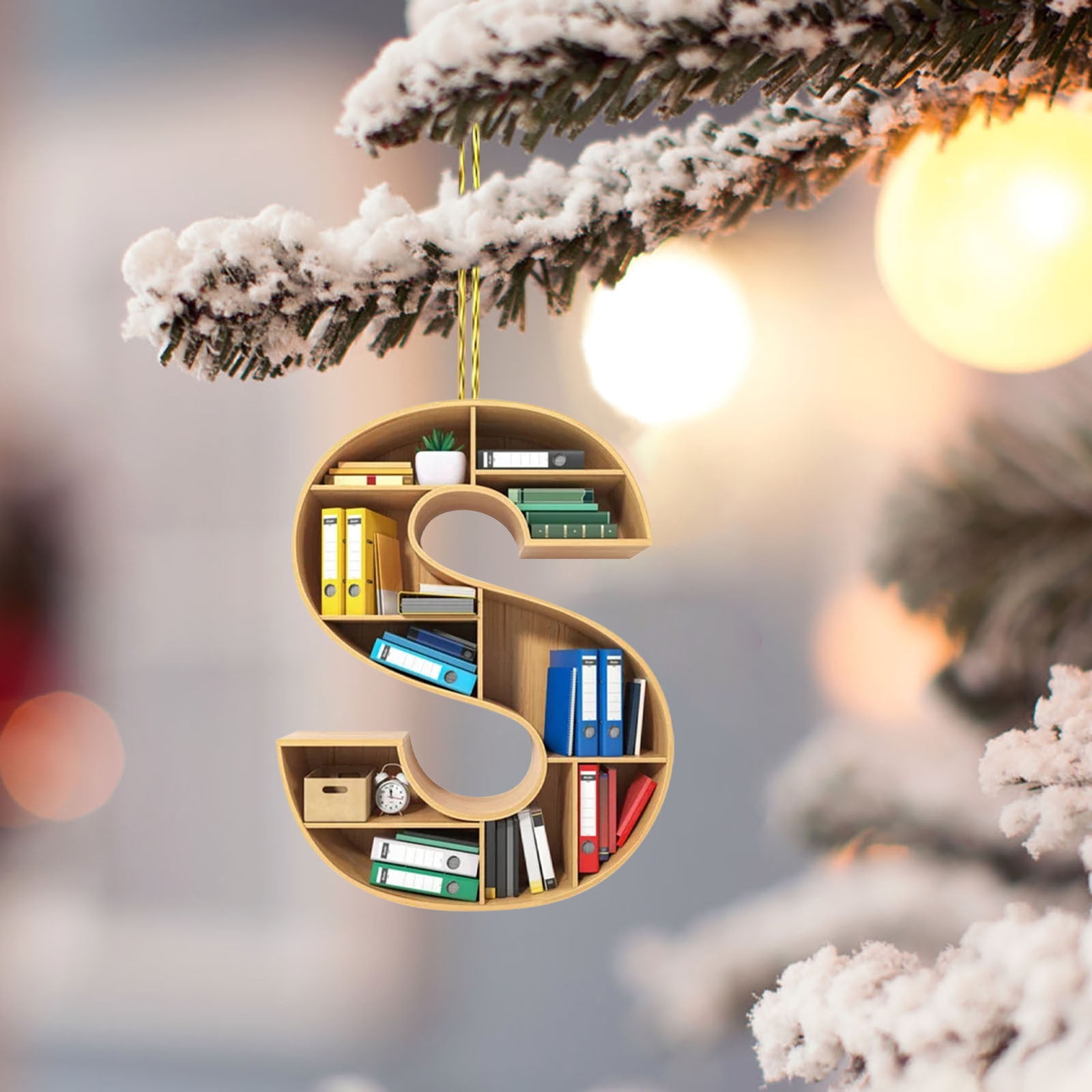 pathside 26 Letters Acrylic Christmas Tree Decoration Pendant ...