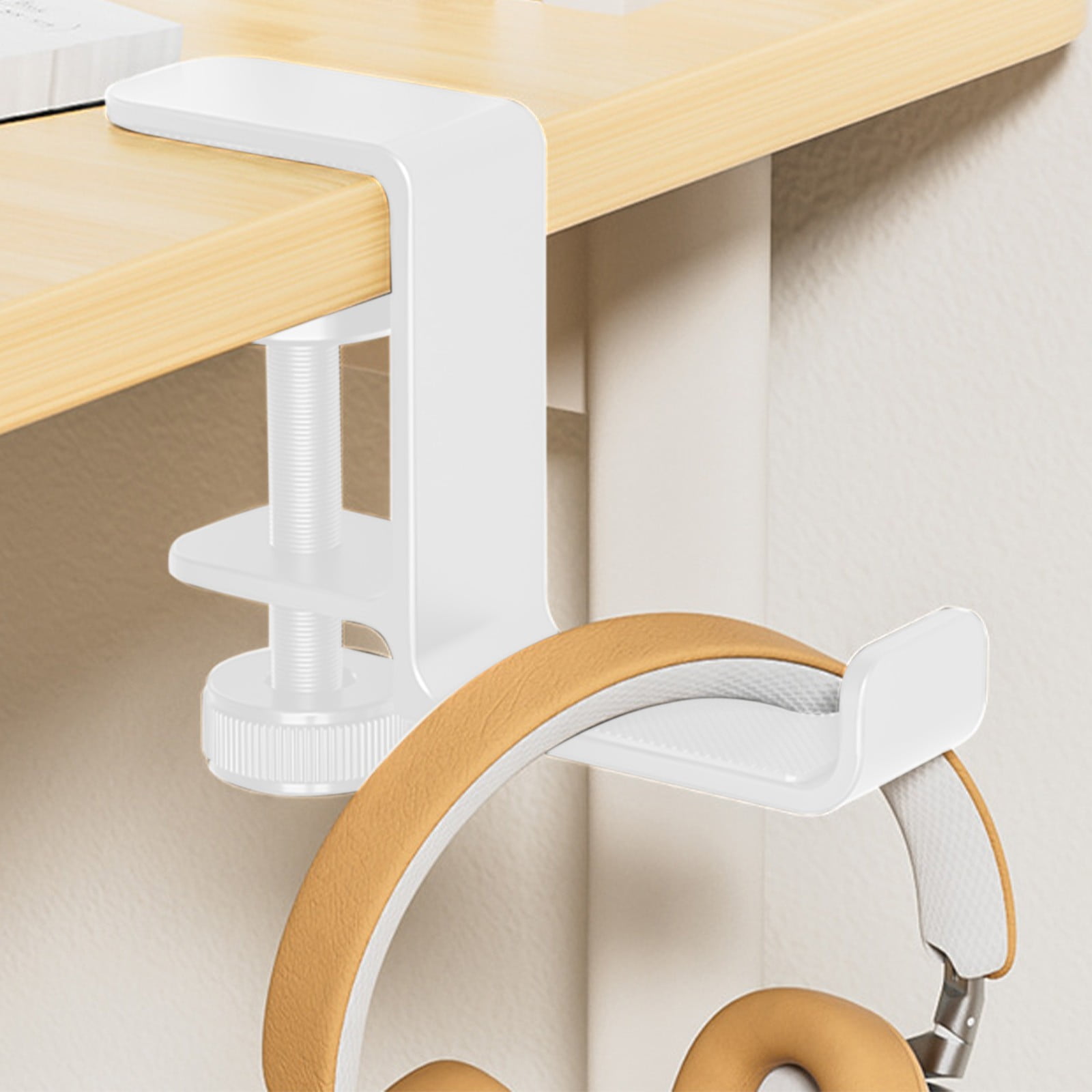 pathside Aluminum Headphone Stand Hanger, Under Desk Hanger, Portable ...