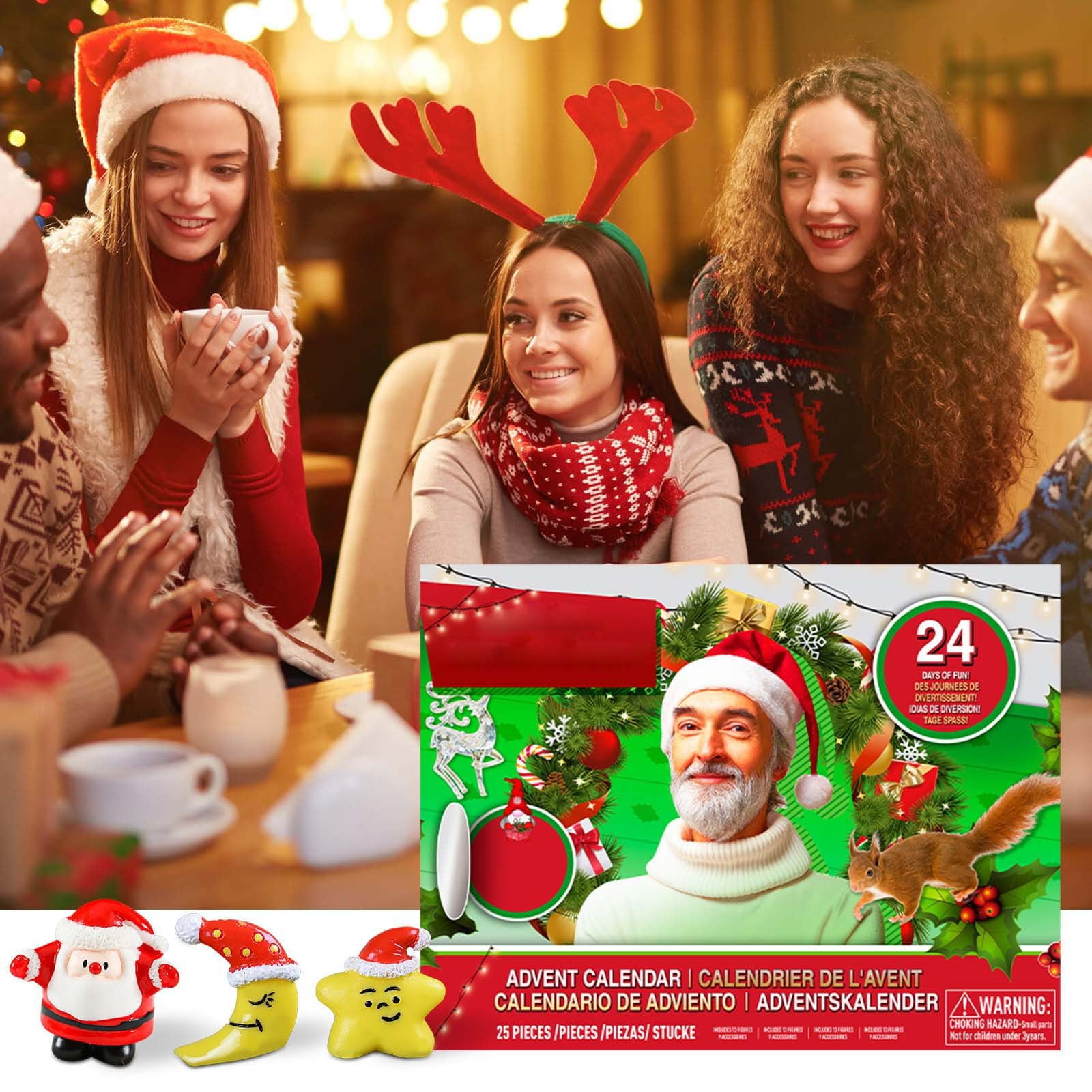 pathside Christmas Advent Calendar 2024, 24 Individually Little People ...