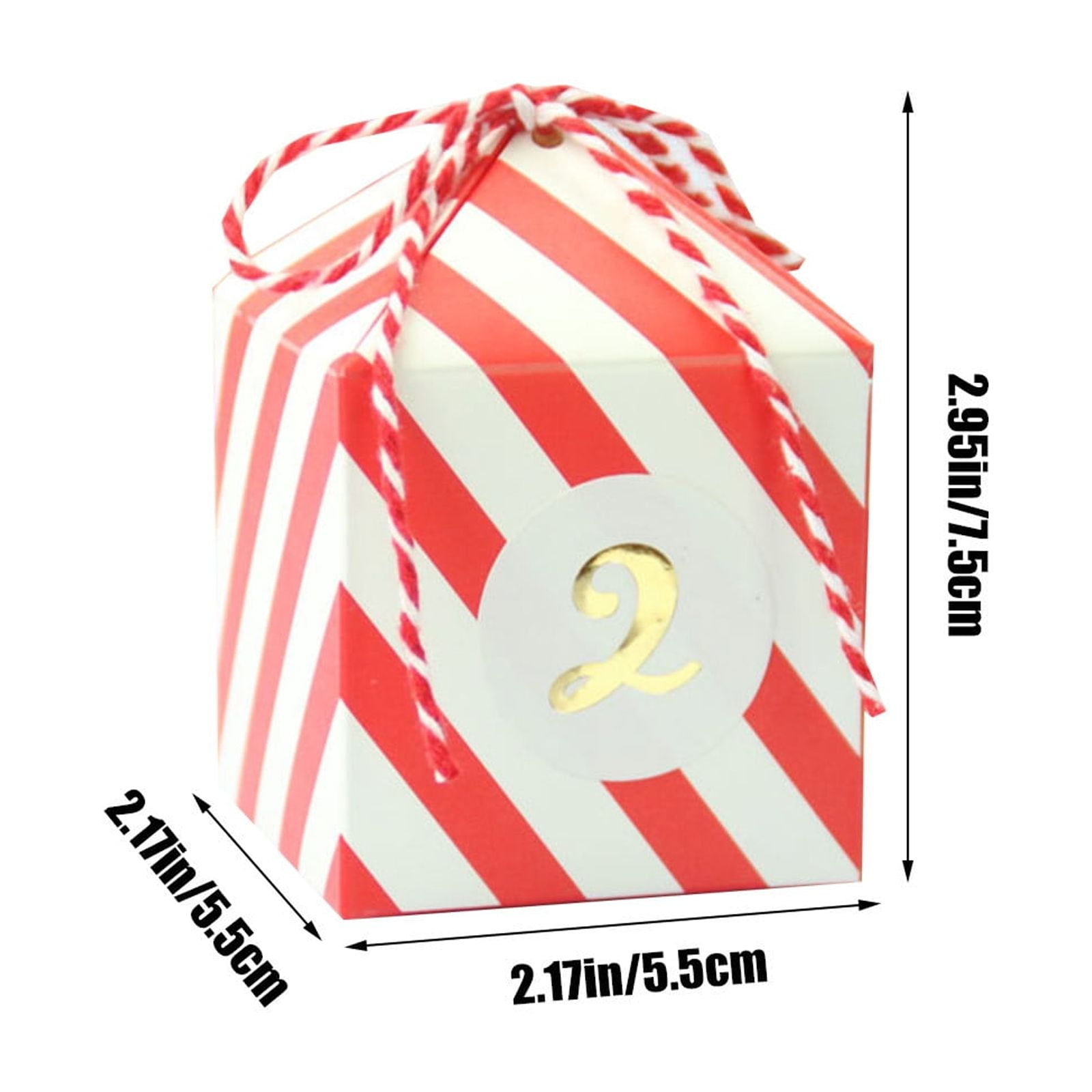 pathside Christmas Candy Bag Advent Calendar Christmas Candy Box Gift ...