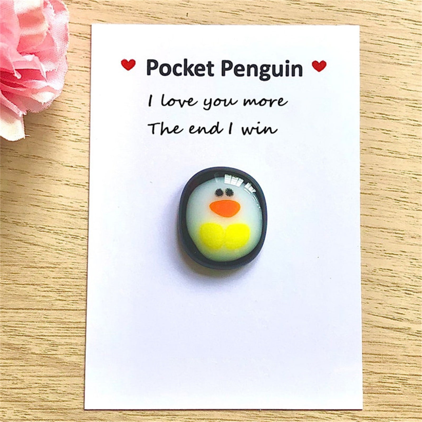 pathside A Little Pocket Penguin Hug Toy, Mini Cute Pen guin Pocket Hug ...
