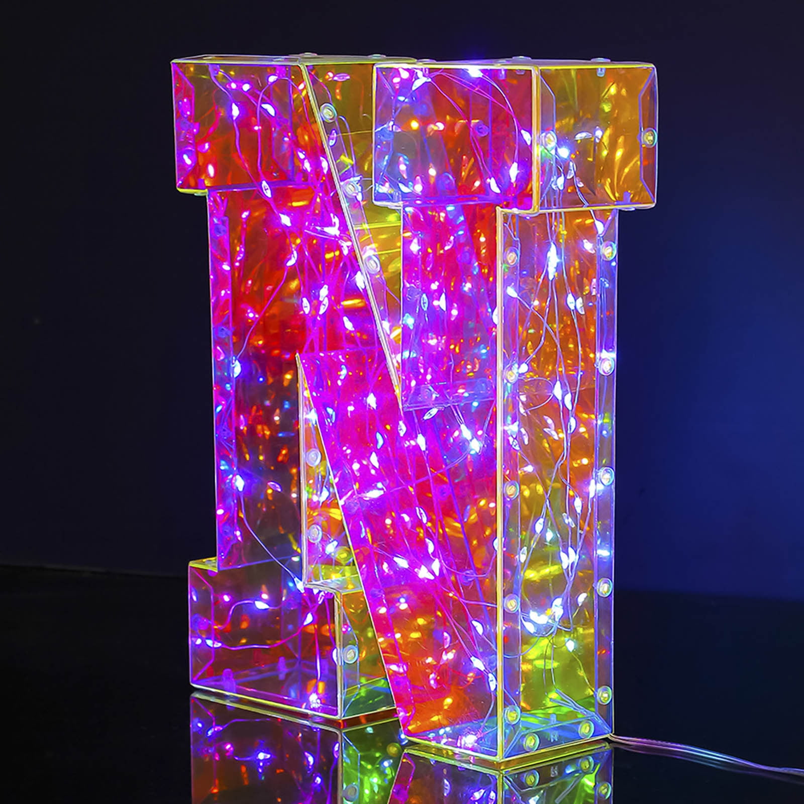 pathside Valentine's Day 100 Lamp LED Letter Lights Sign, Neon Letters ...