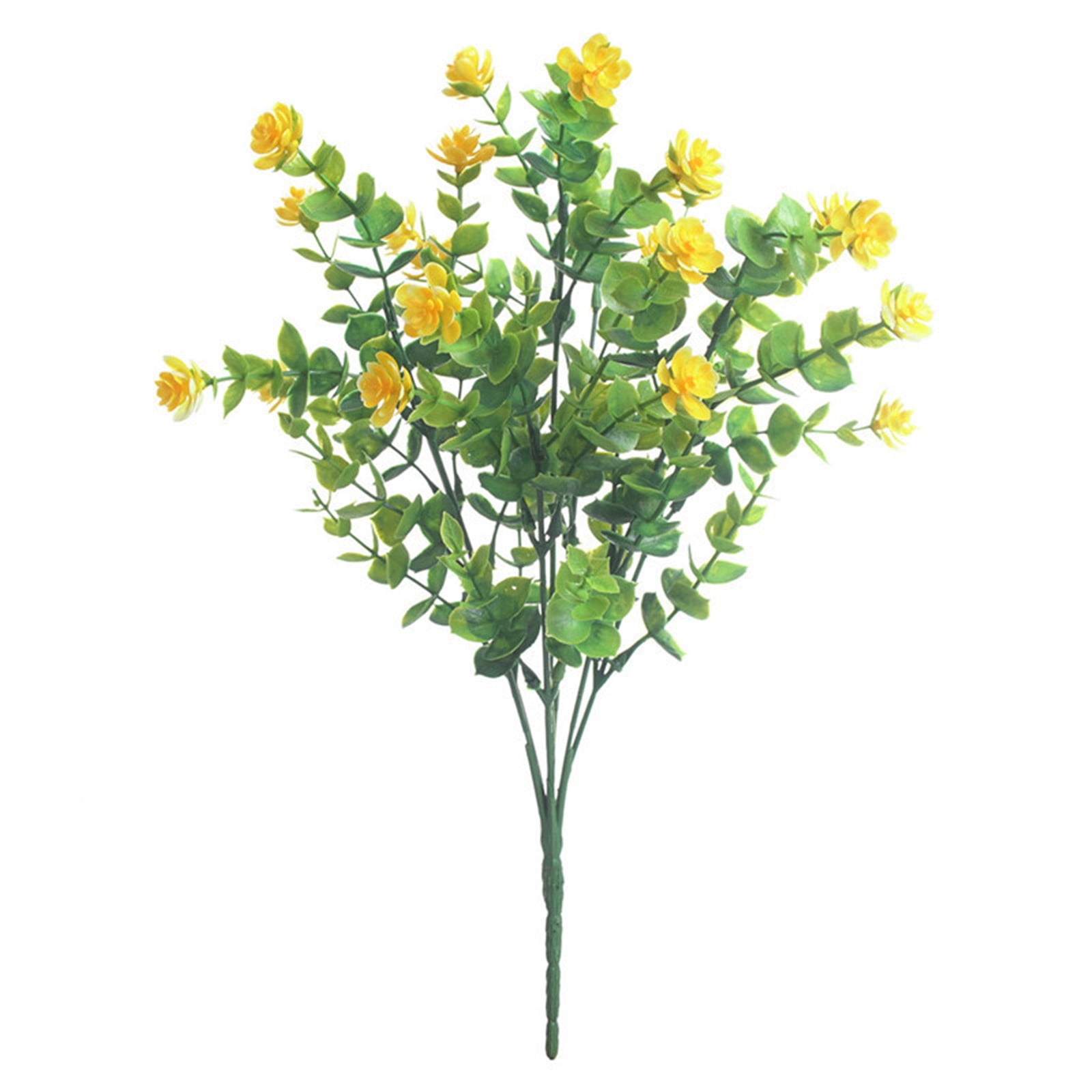 19 Bunch Fake Plants Outdoor, Fake Bushes UV Resistant Artificial ...