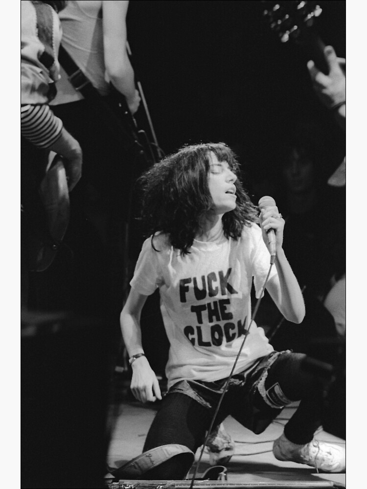 patti smith on new year's eve, 1978 Canvas Poster Decor Landscape ...