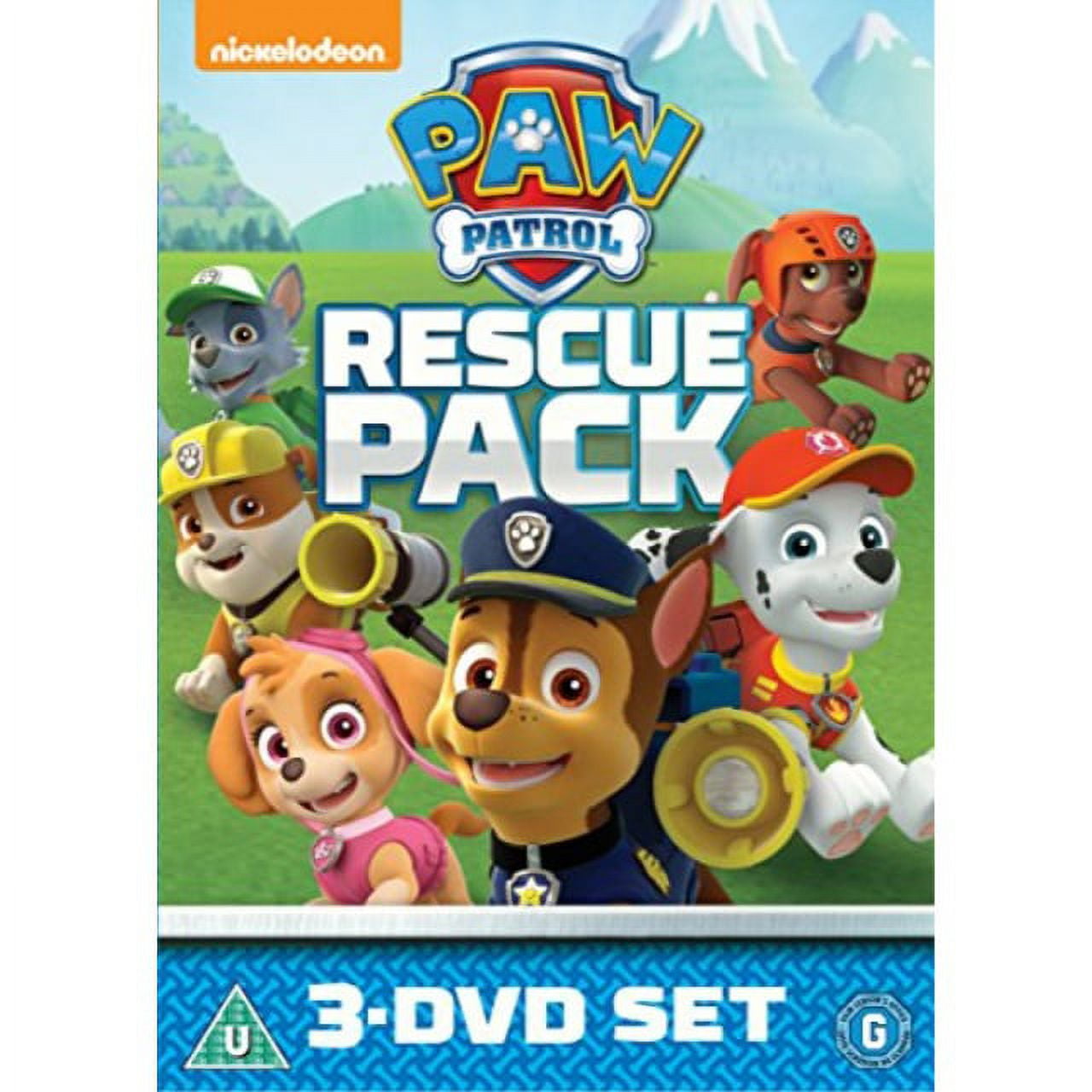 paw patrol: 1-3 rescue pack [dvd] [2016] - Walmart.com