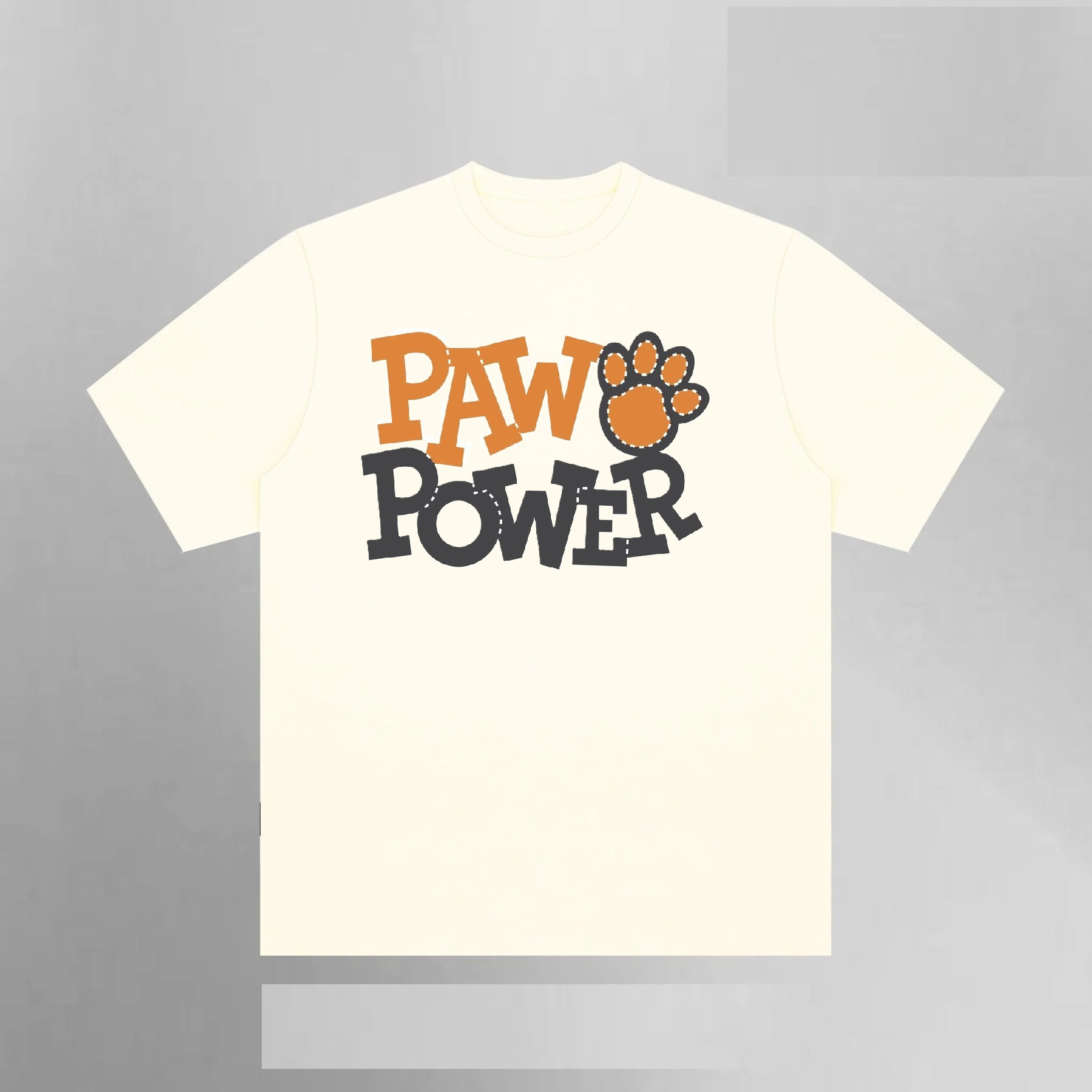 paw power shirt pet lover gift cute animal paw print graphic - Walmart.com