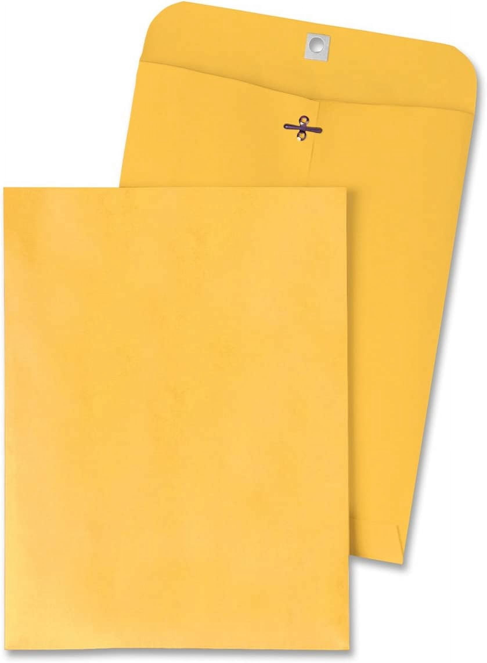 pawty Clasp Envelopes, 4.625 x 6.75 - Inches, Brown Kraft, Box of 100 ...
