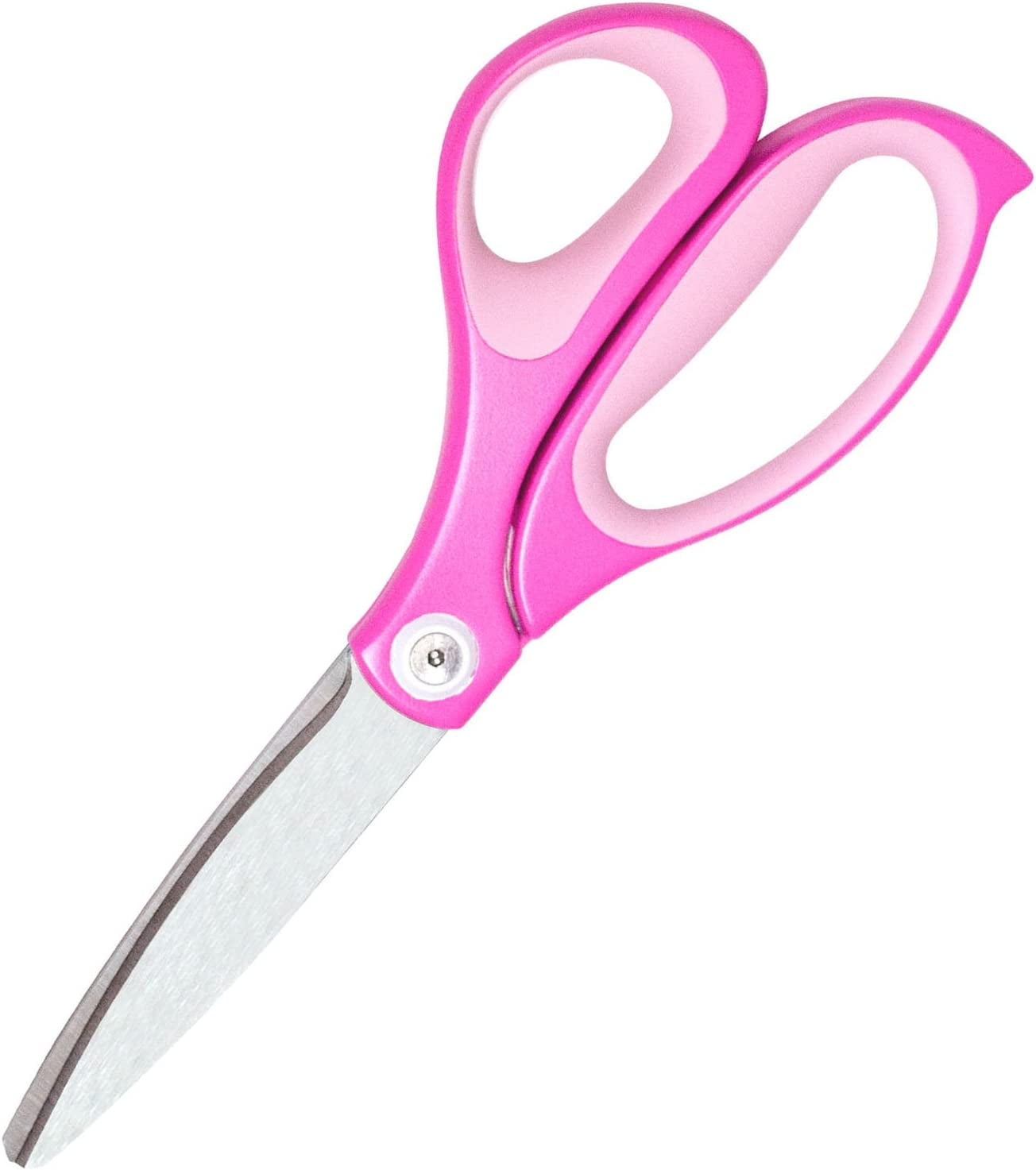 pawty Fit Cut Curve Scissors 8" Pink - Walmart.com