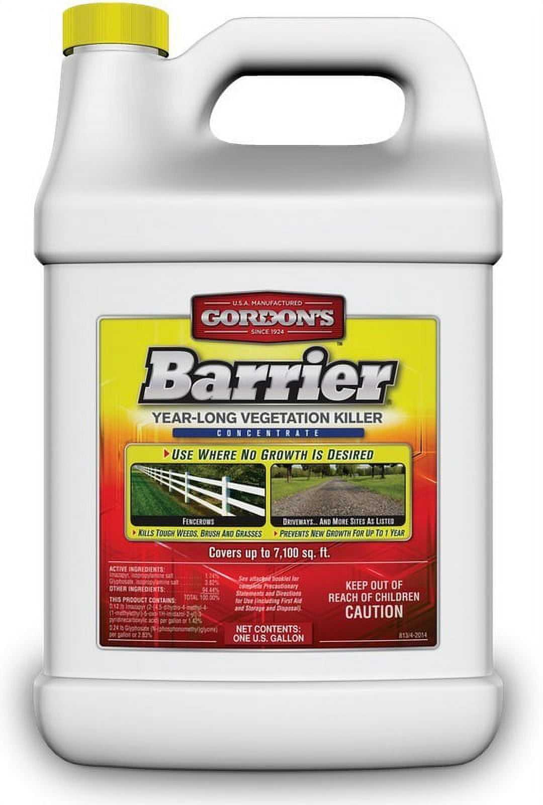 Gordon's Barrier Year-Long Vegetation Killer - 1 Gal. - Walmart.com