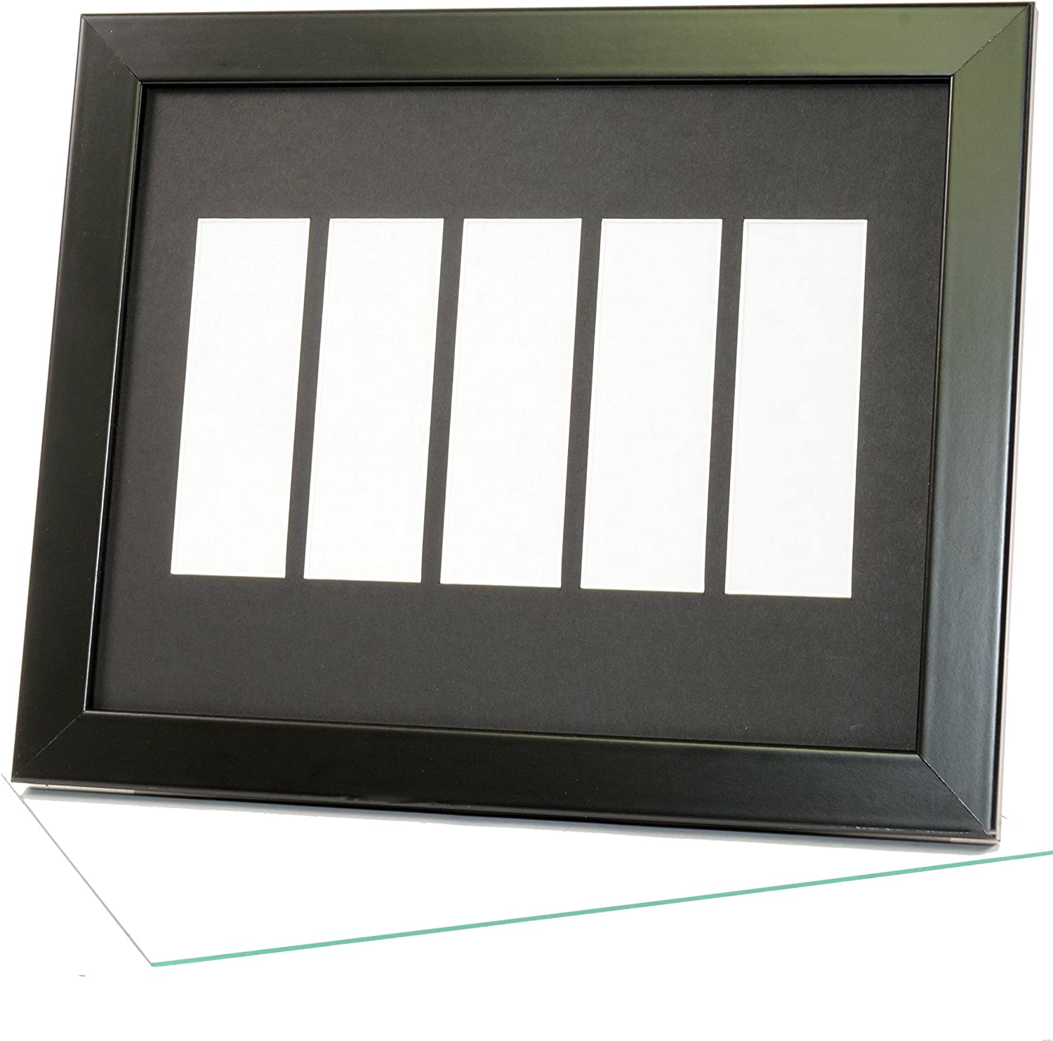 [pbw11x14bk-b] Black Wedding Event Photo Booth Frame - Holds 5-2x6 with ...