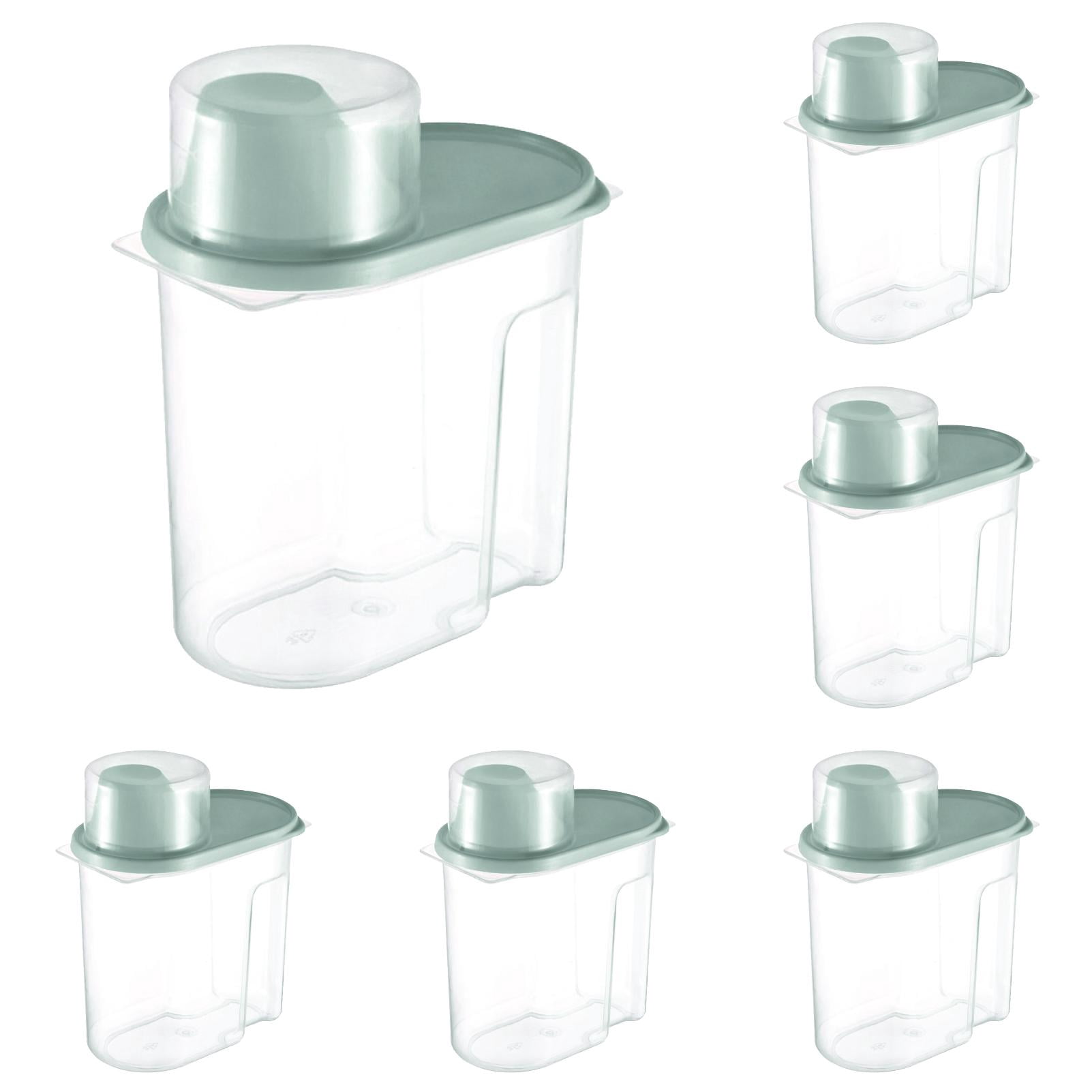 pdqouc 1.9L 5 PCS Kitchen Multi Grain Storage Tank Food Dry Goods ...