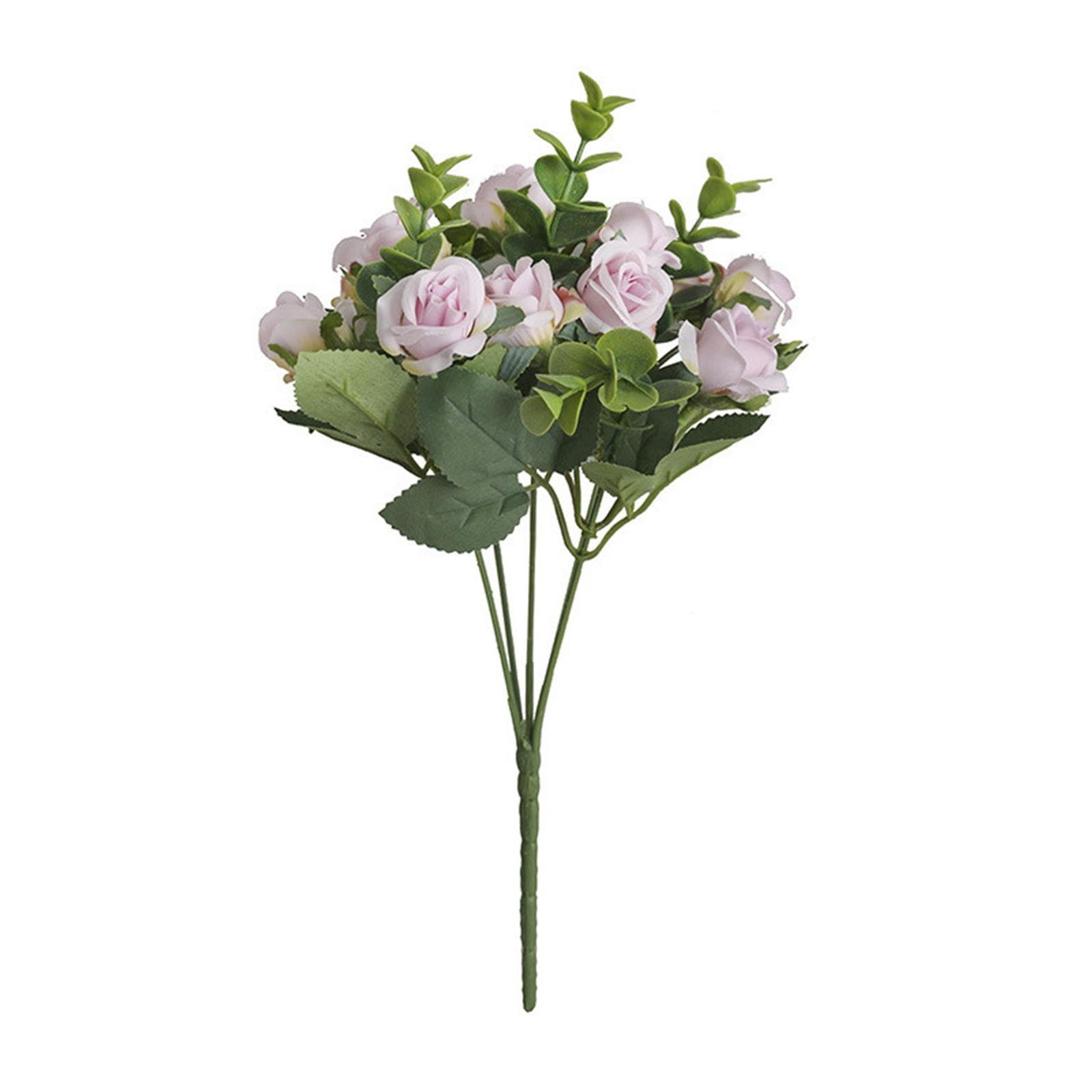 pdqouc Clearance Fall Artificial Flowers 1 Bunches of Artificial Roses ...