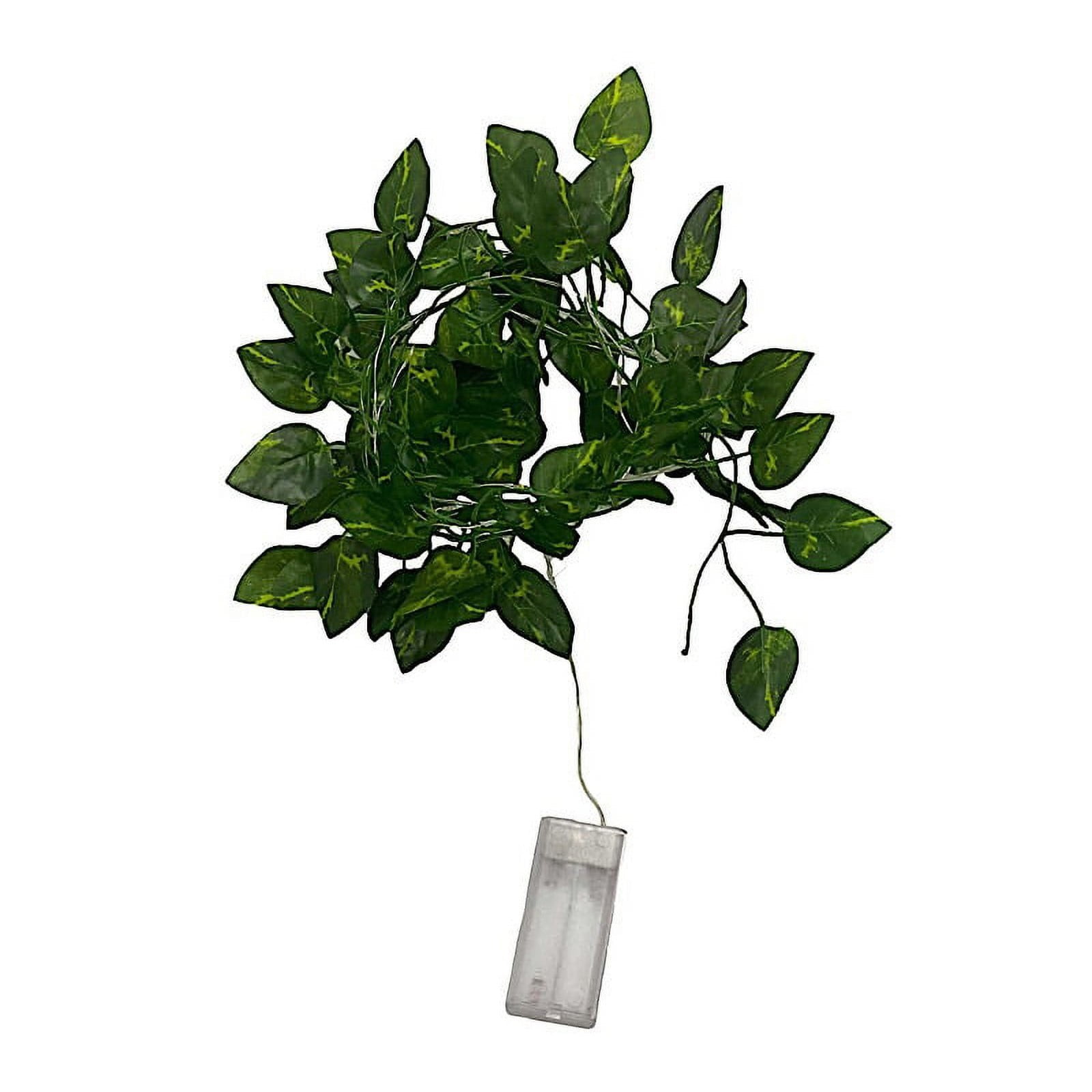 pdqouc 2m/6.56ft Artificial Leaf Vine Scindapsus Aureus Garland with ...