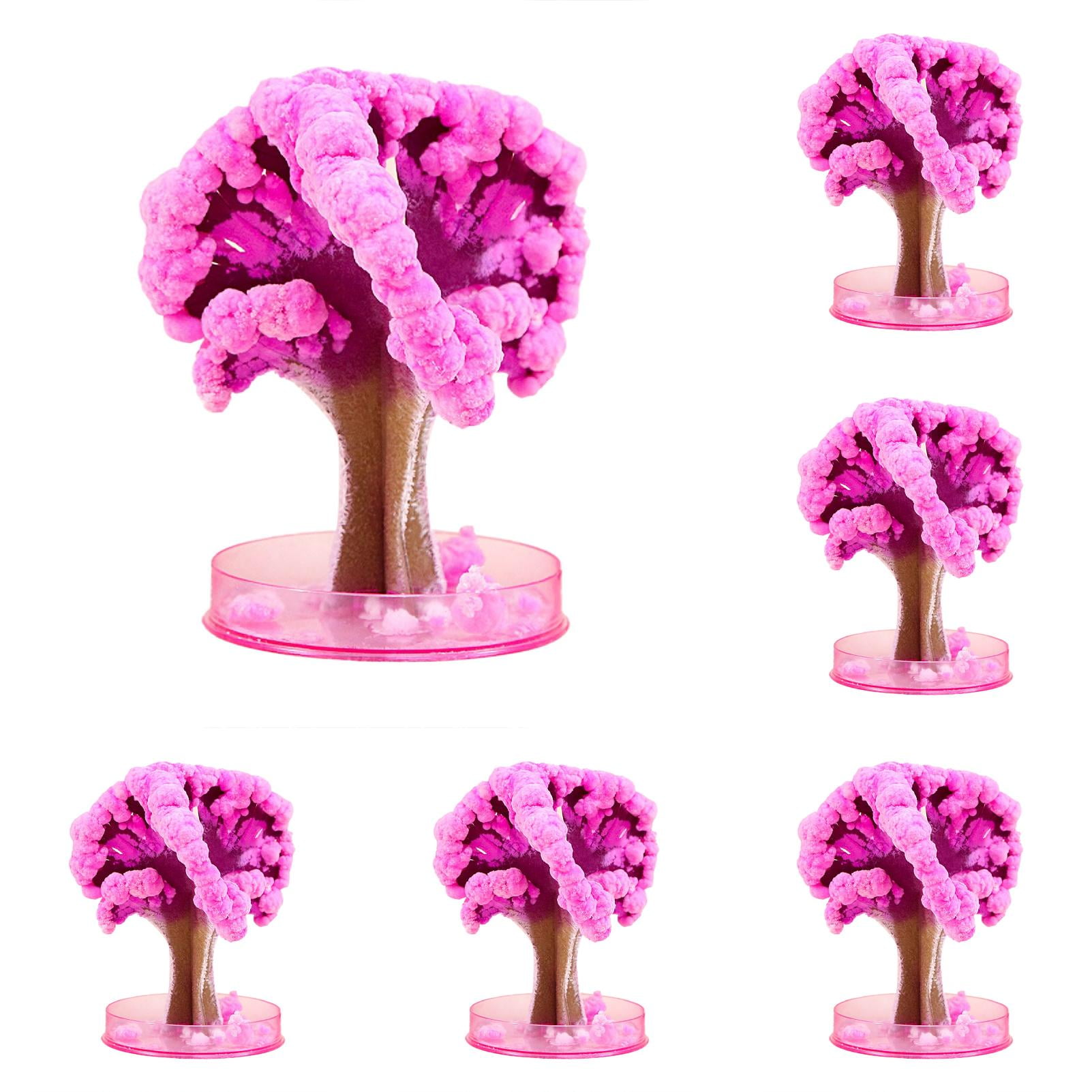pdqouc 5 PCS Paper Tree Boys Gift Novelty Growing Gift Xmas Toy Girls ...