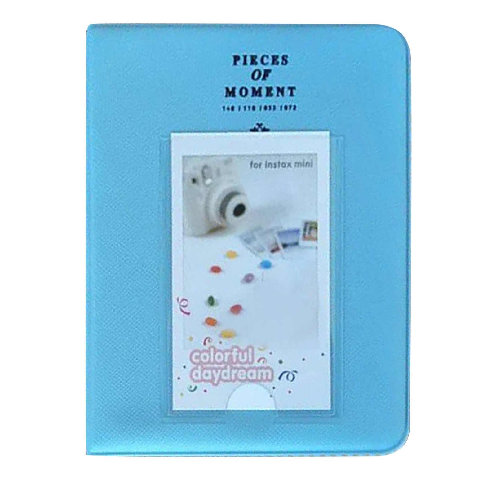 pdqouc 64 Pockets Photo Album for Instant Camera & Name Card 3 Inch ...