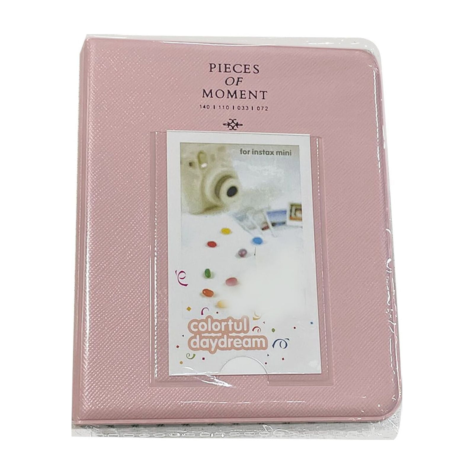 pdqouc 64 Pockets Photo Album for Instant Camera & Name Card 3 Inch ...