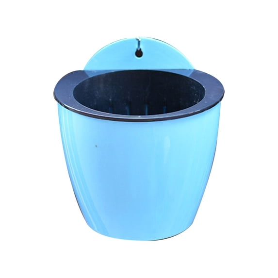 pdqouc Automatic Water Absorption Lazy Flower Pot Water Culture Wall ...