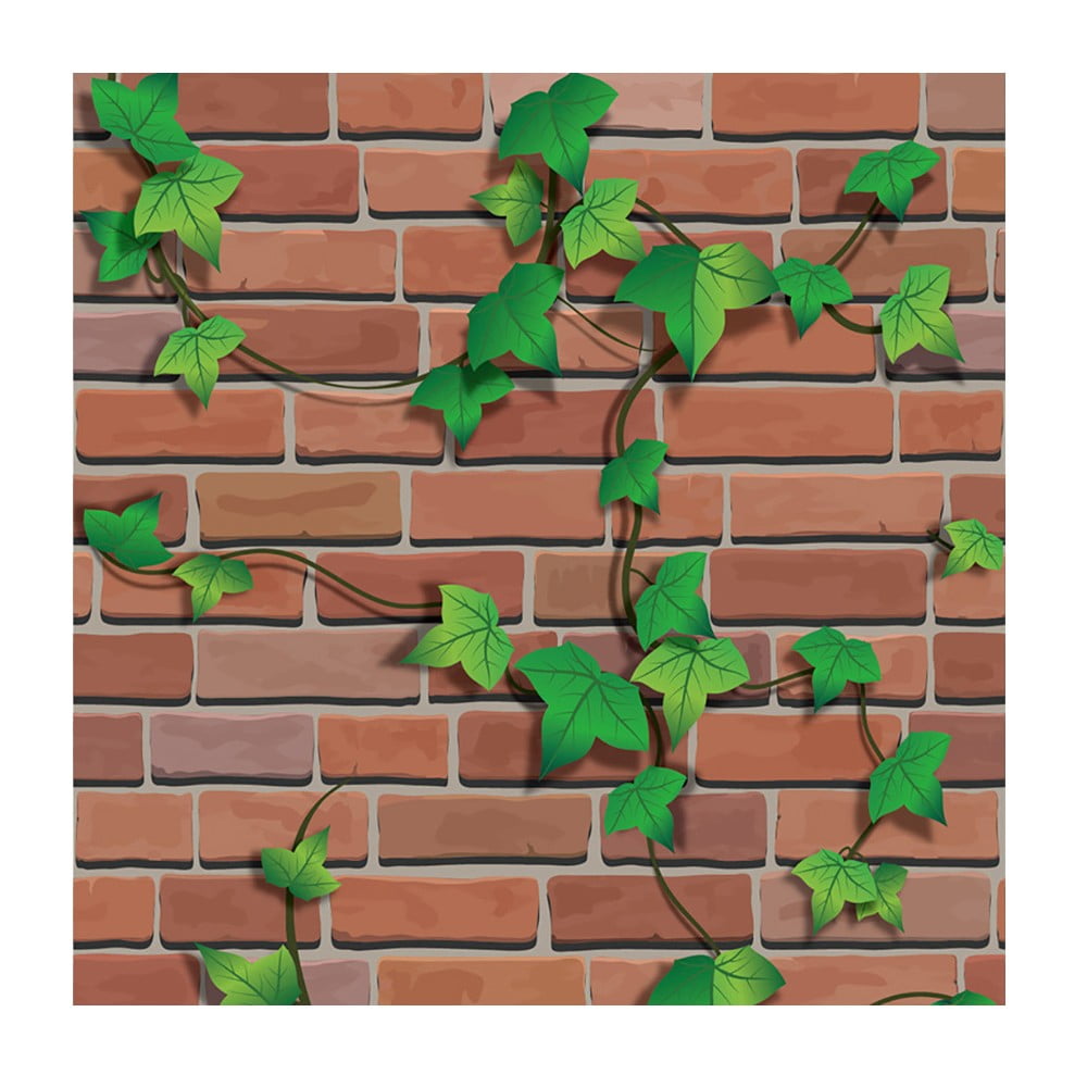 pdqouc Clearance 1 Sheets 17.7x 17.7inch PVC Brick Stone Wall Backdrop ...