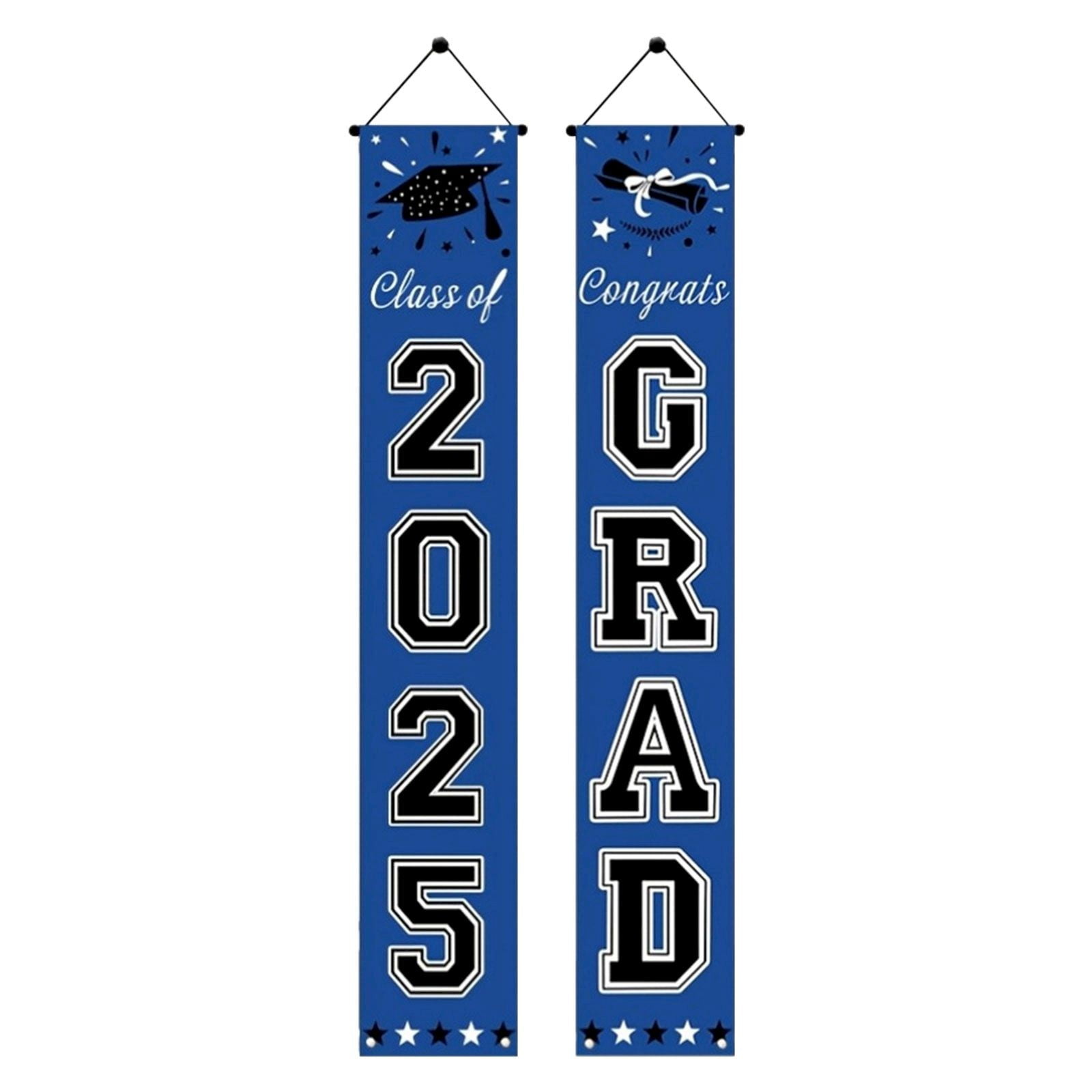 pdqouc Clearance Graduation Decorations 2025, Blue Graduation Party ...