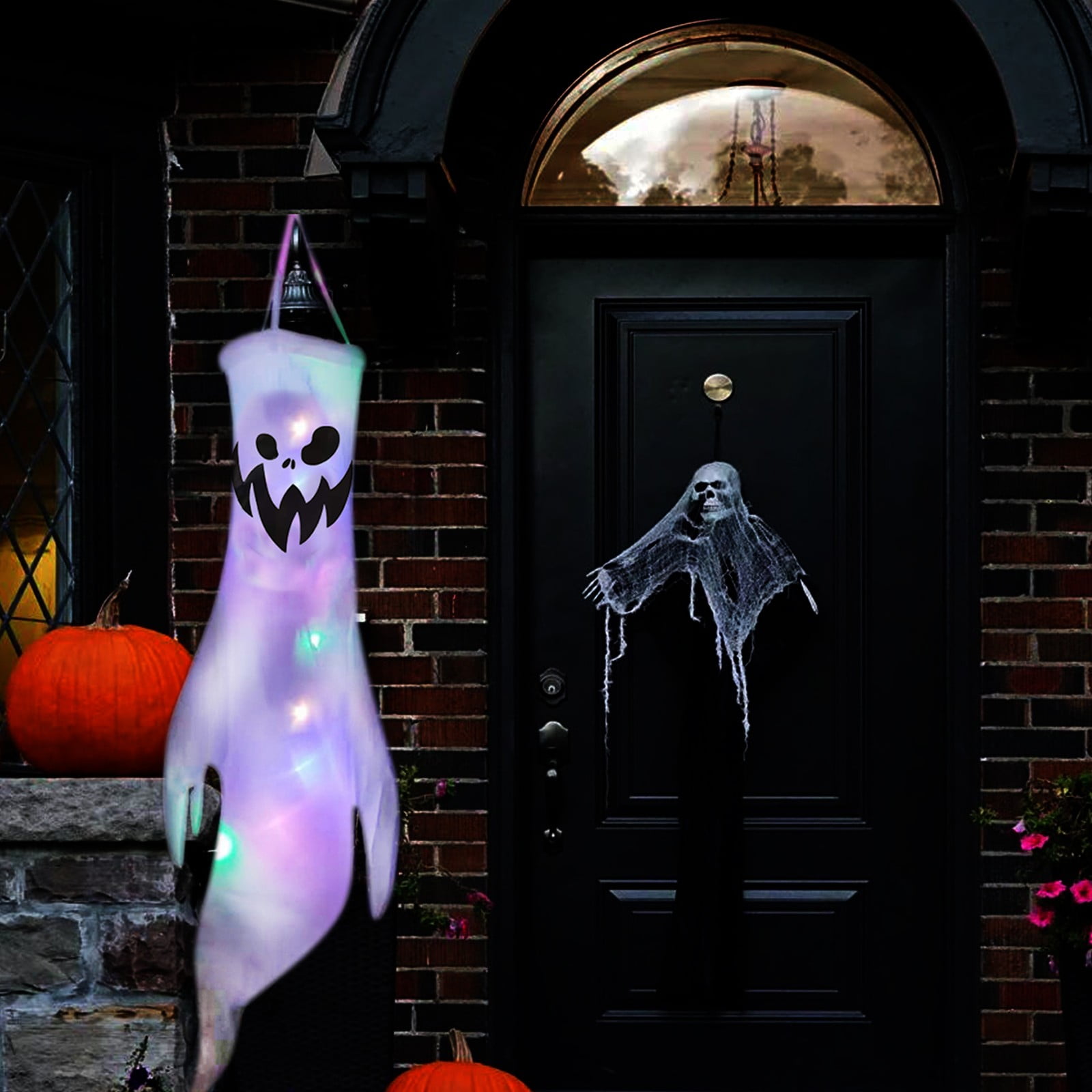 pdqouc Clearance Halloween Inflatables Ghost Outdoor Window Decorations ...