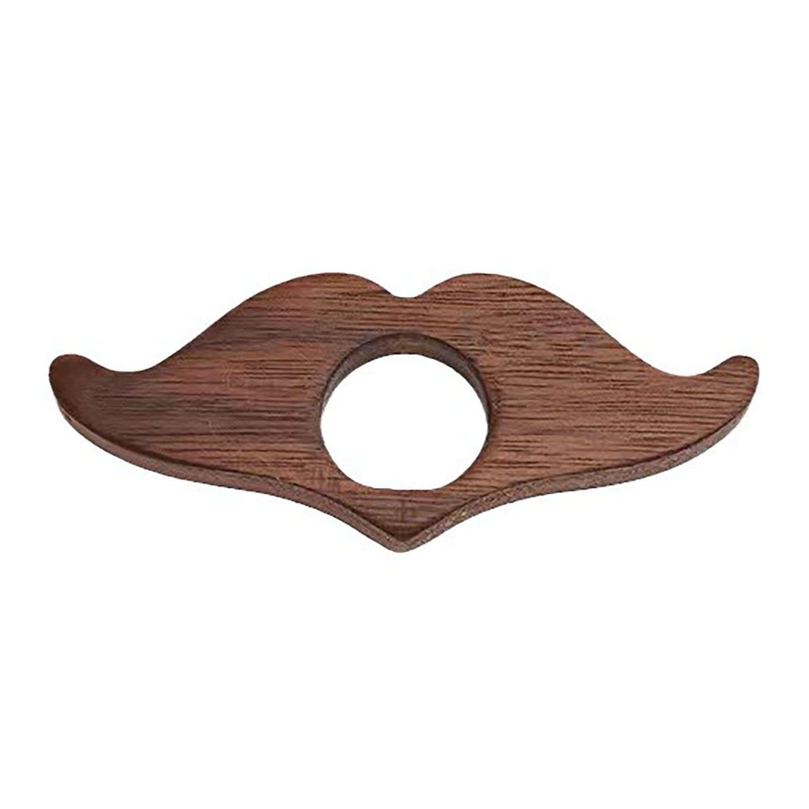 pdqouc Creative Wooden Reading Ring Book Buckle One Handed Reading ...