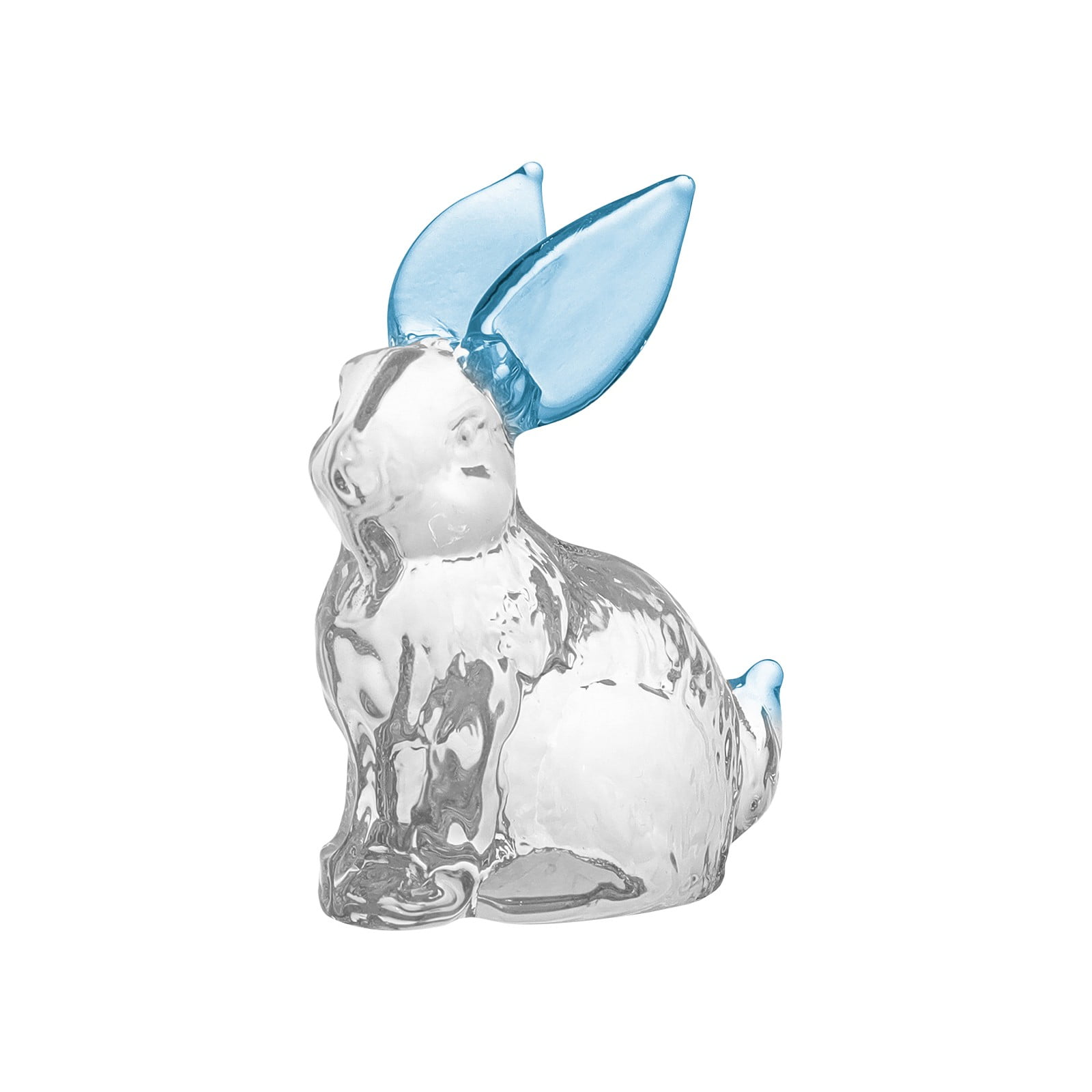 pdqouc Cute Cartoon Clear Glass Bunny Ornaments Creative Birthday Gift ...