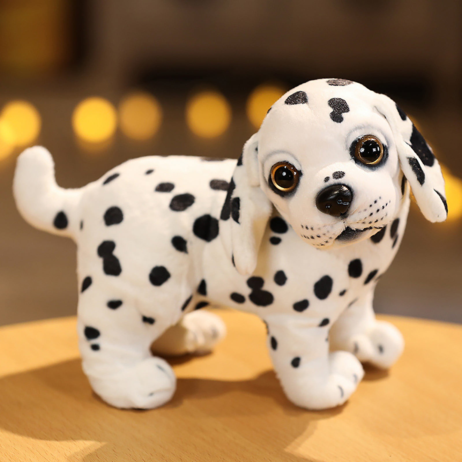 pdqouc Cute Pet Dog Realistic Soft Stuffed Plush Toy Pet Dog Toy Plush ...