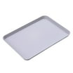 pdqouc Solid Durable Plastic Fast Food Tray Rectangular Serving Trays ...