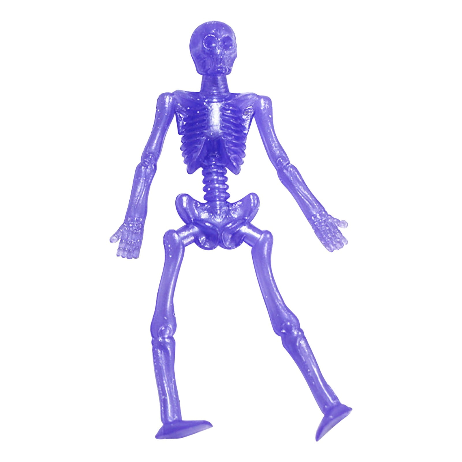 pdqouc Hallo-ween Bouncy Skeleton Toys Various Color Bouncy Skeleton ...