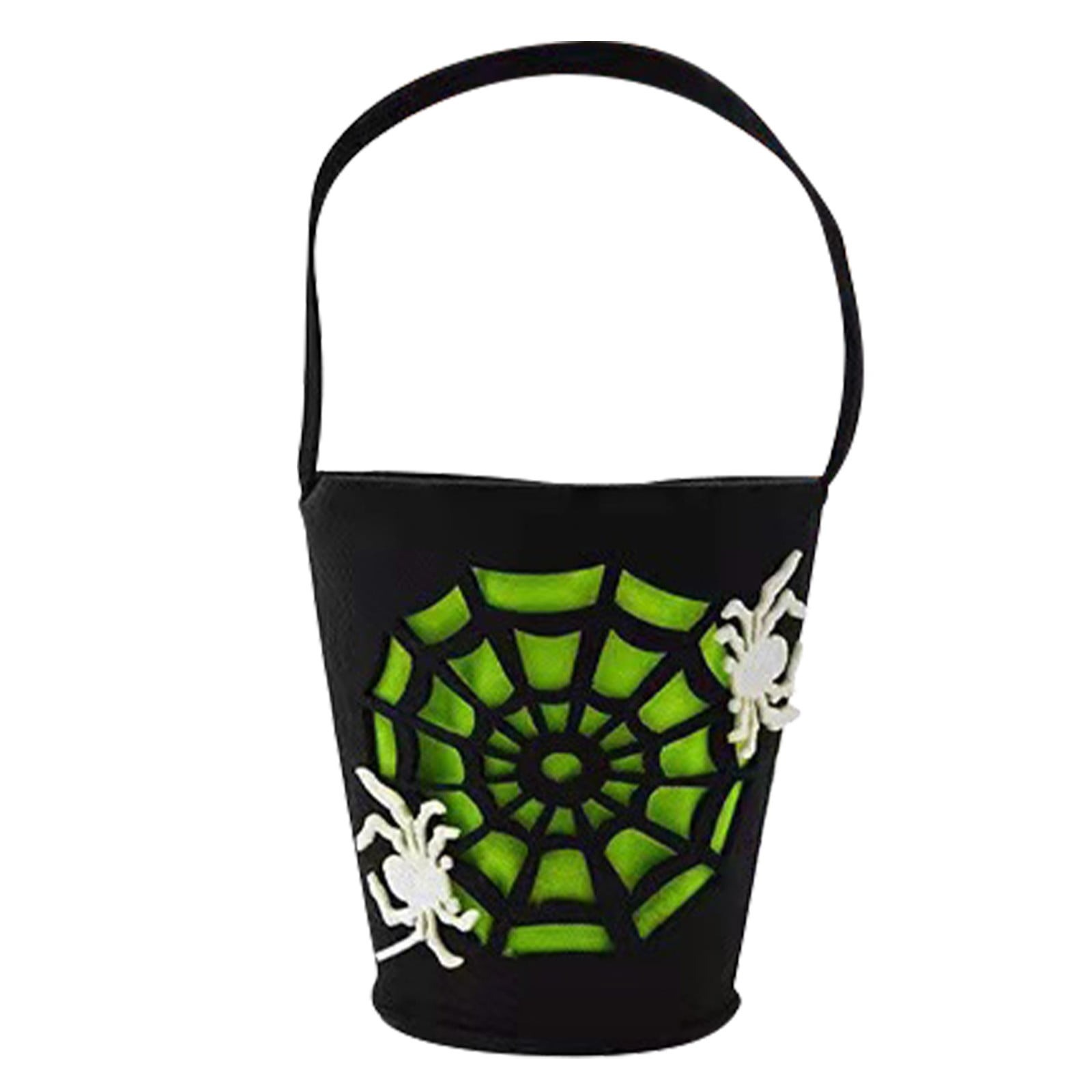 pdqouc Halloween Basket for Kids, Trick orTreat Basket, Cute Pumpkin ...