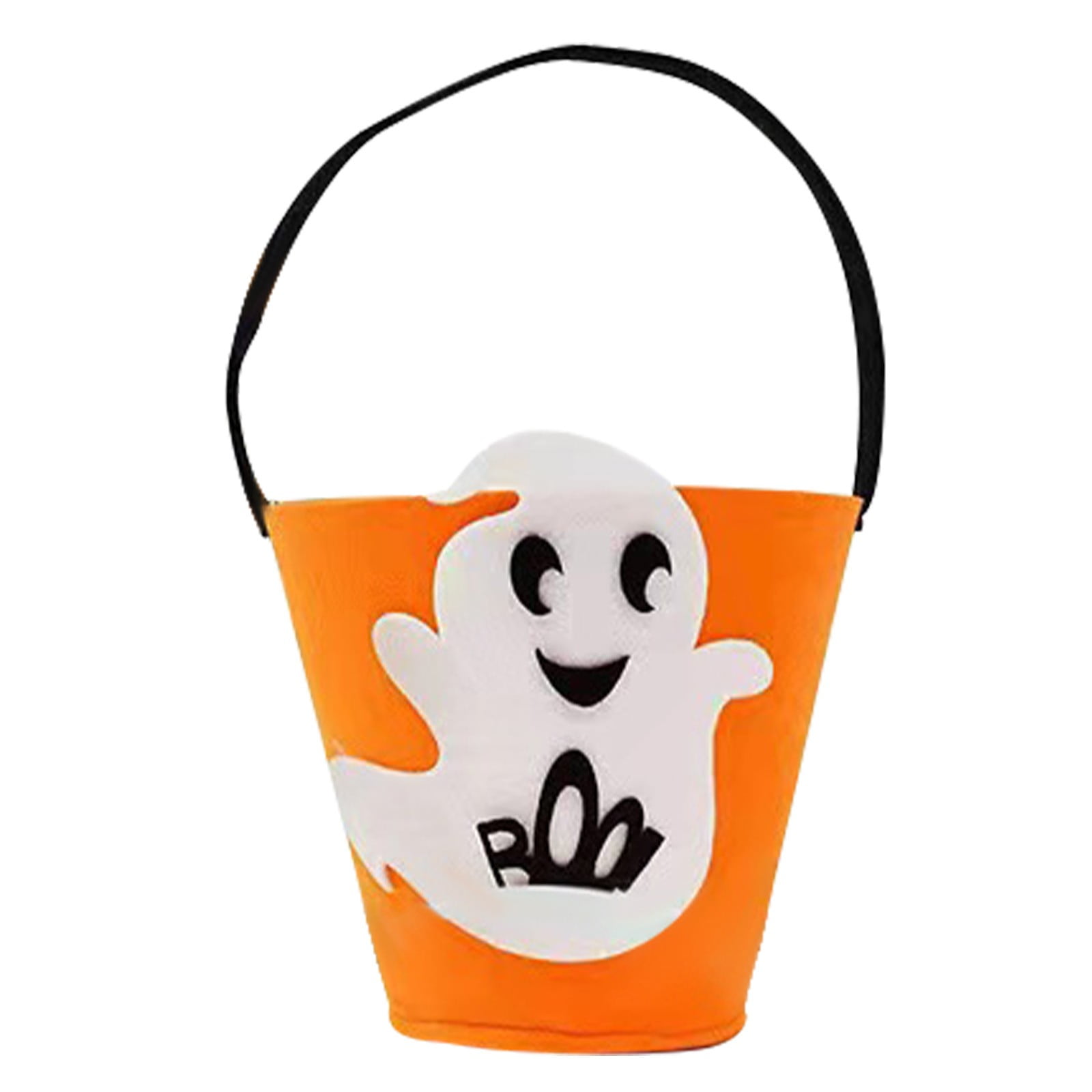 pdqouc Halloween Basket for Kids, Trick orTreat Basket, Cute Pumpkin ...