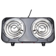 Farberware 1800W Double Burner Electric Cooktop, Small Countertop Stove ...