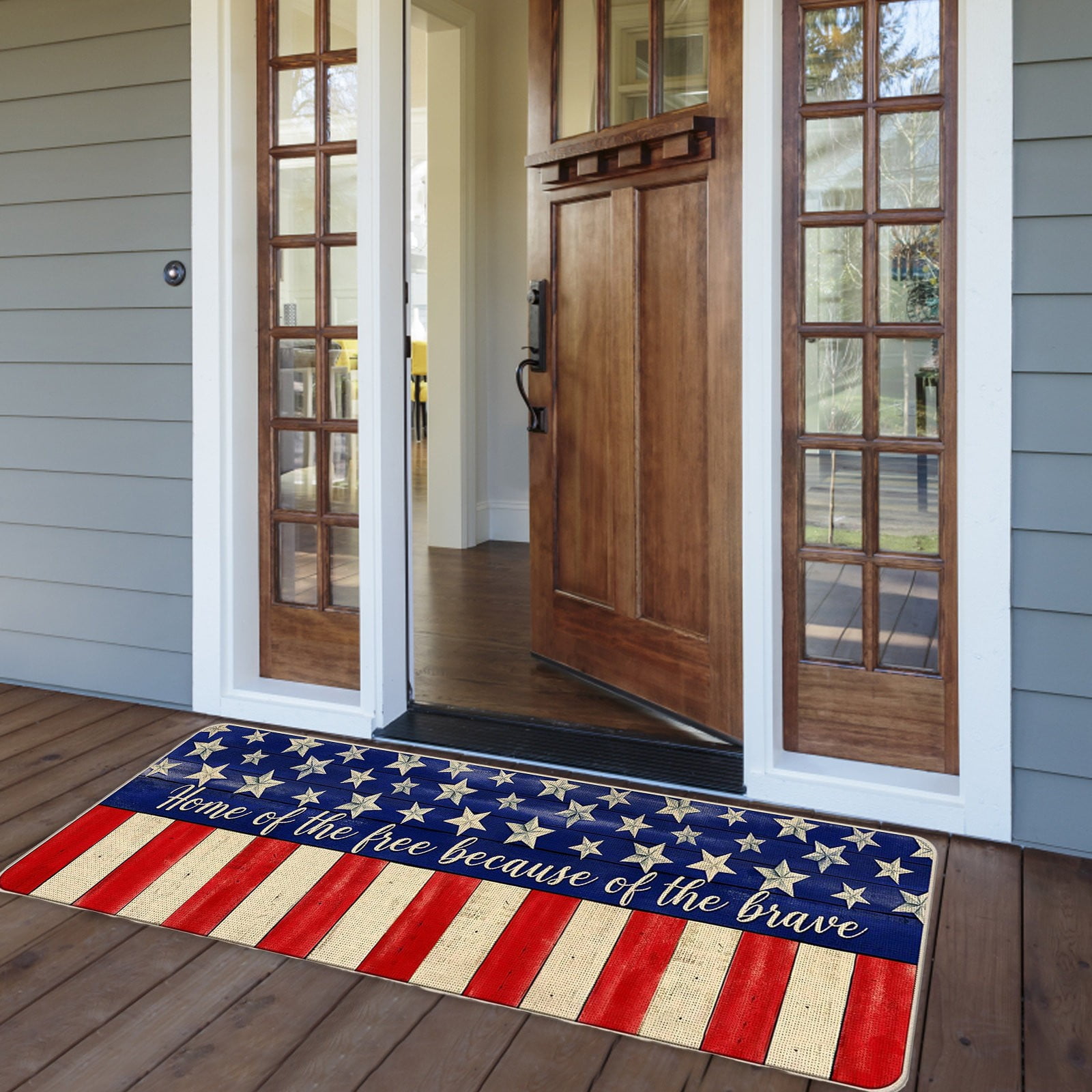pdqouc Presidential Day Floor Mat American National Day Kitchen Mat ...