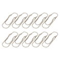 pdqouc Set of 20 Silver Metal Pen Clips, Dual-Purpose Paper and Pen ...