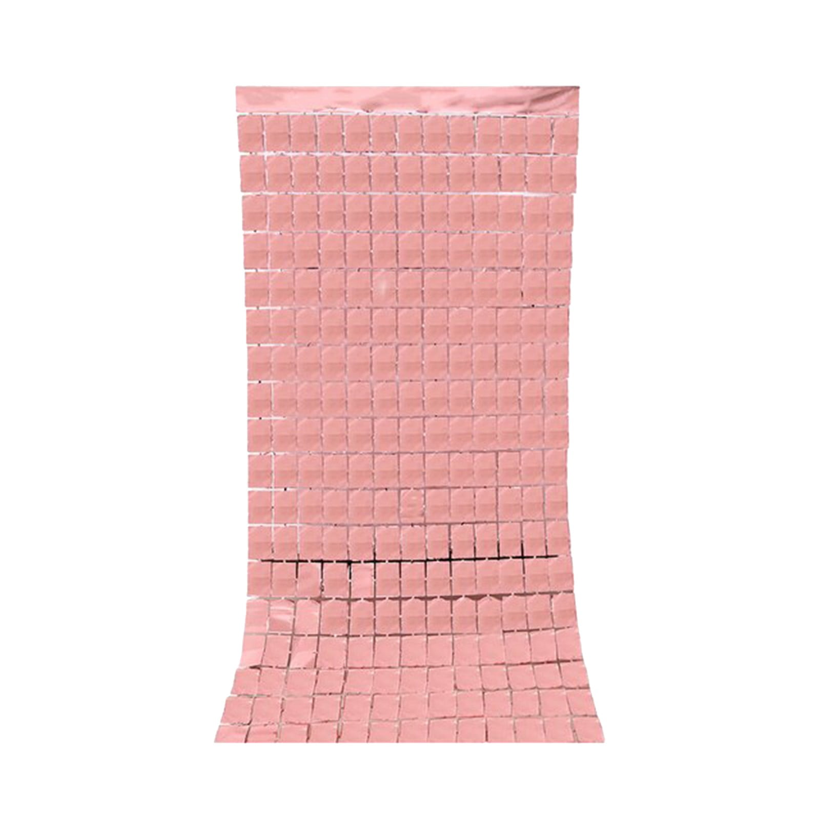 pdqouc Shining Curtain Background Decor Long Sequin Wall Square Glitter ...