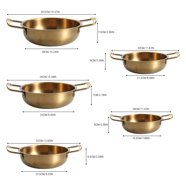 Kapp 6QT Stainless Steel Casserole Dutch Oven Stockpot, Induction ...